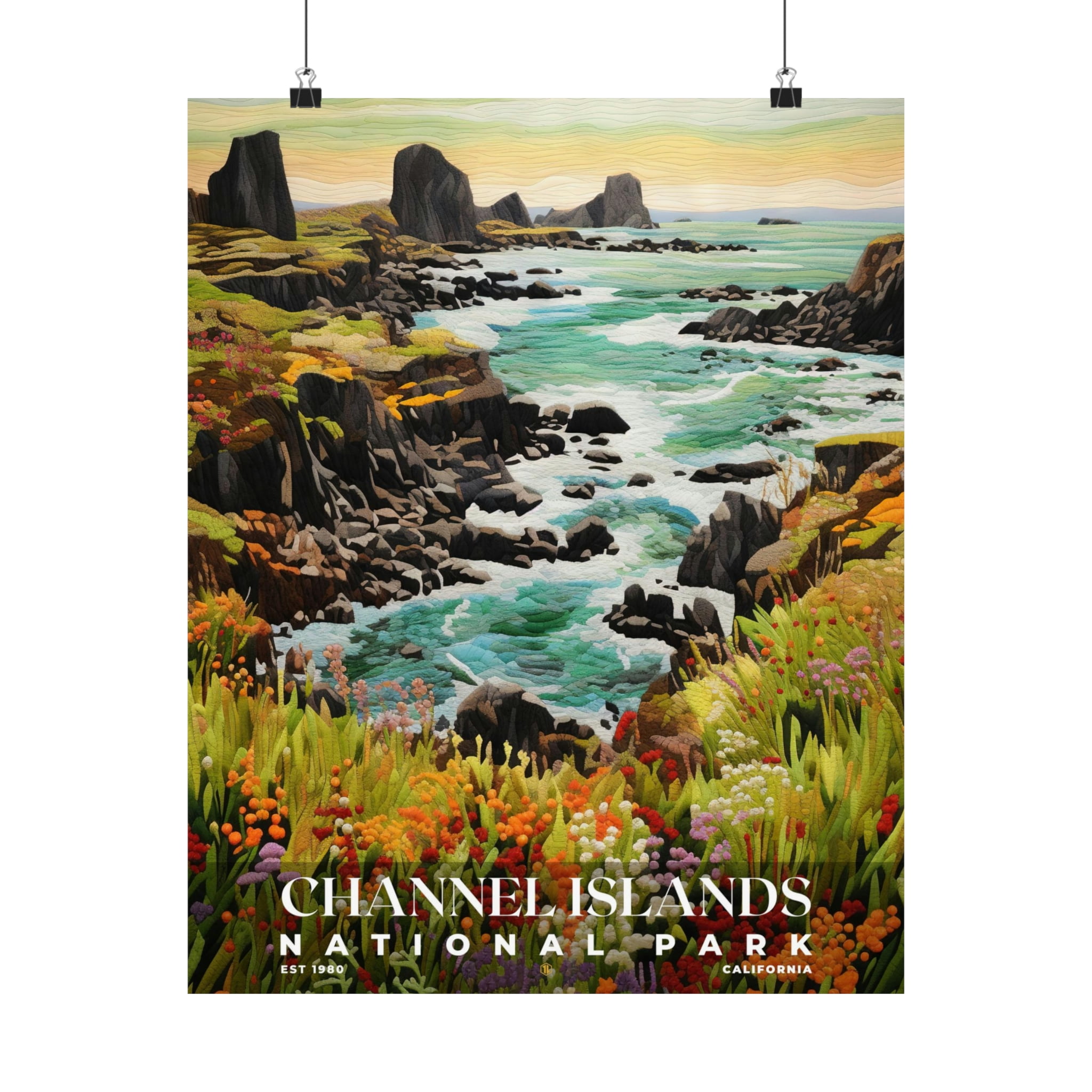 ELNEIT - Channel Islands National Park Poster, Unframed Matte Paper ...