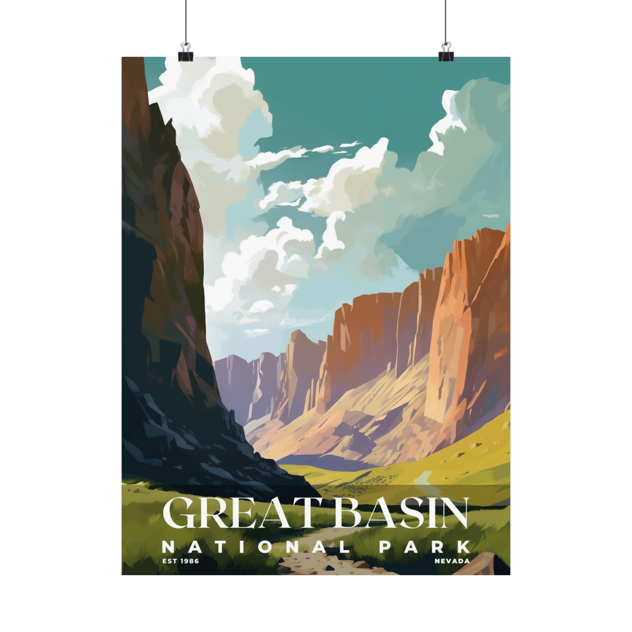 ELNEIT - Great Basin National Park Poster, Unframed Matte Paper, S03 ...