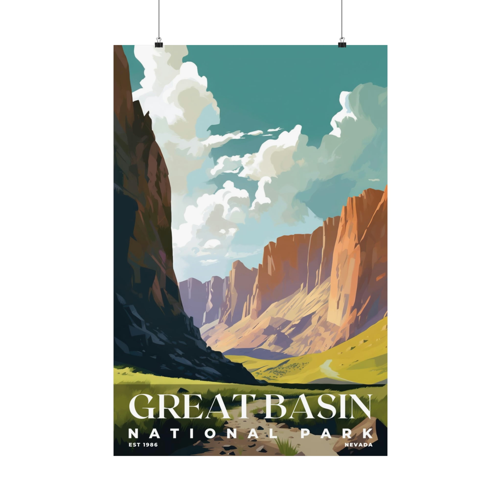 ELNEIT - Great Basin National Park Poster, Unframed Matte Paper, S03 ...