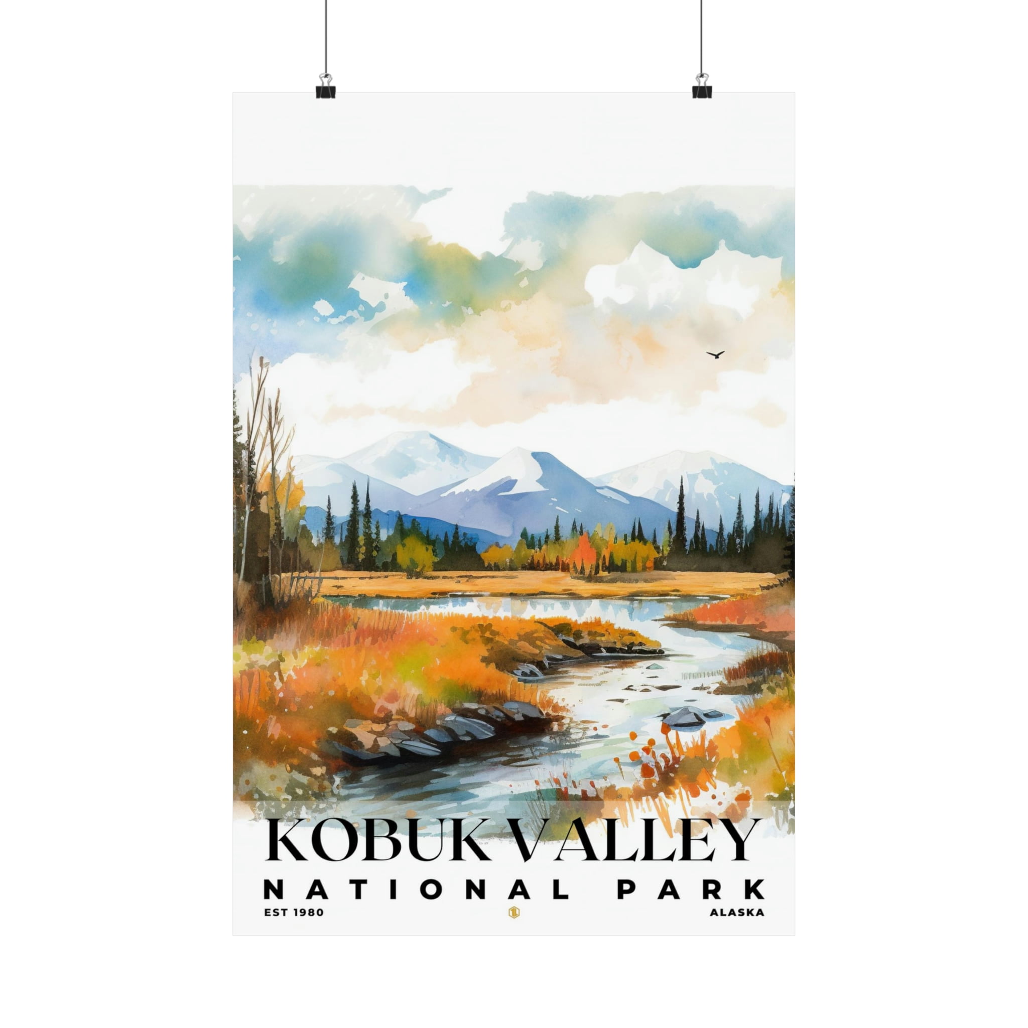 ELNEIT - Kobuk Valley National Park Poster, Unframed Matte Paper, S04 ...