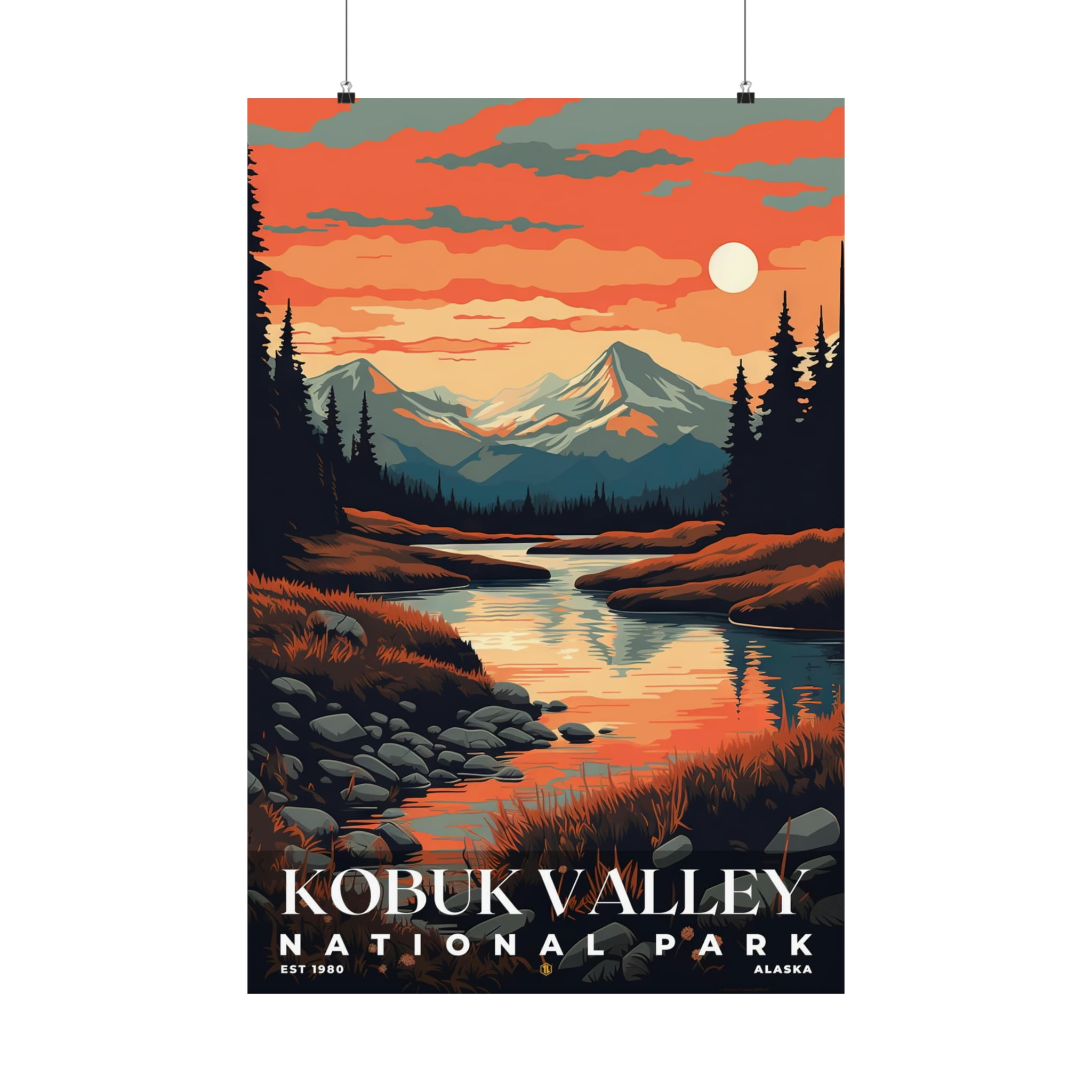 ELNEIT - Kobuk Valley National Park Poster, Unframed Matte Paper, S05 ...