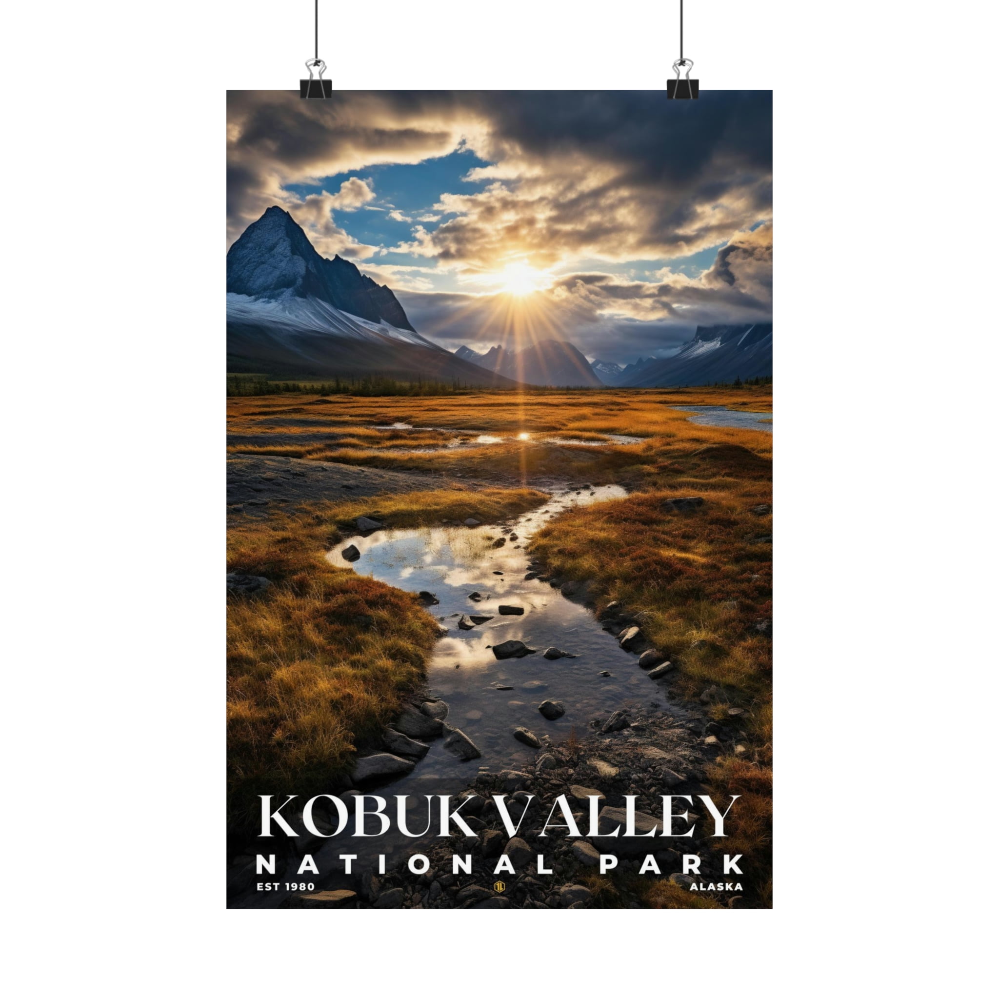ELNEIT - Kobuk Valley National Park Poster, Unframed Matte Paper, S10 ...