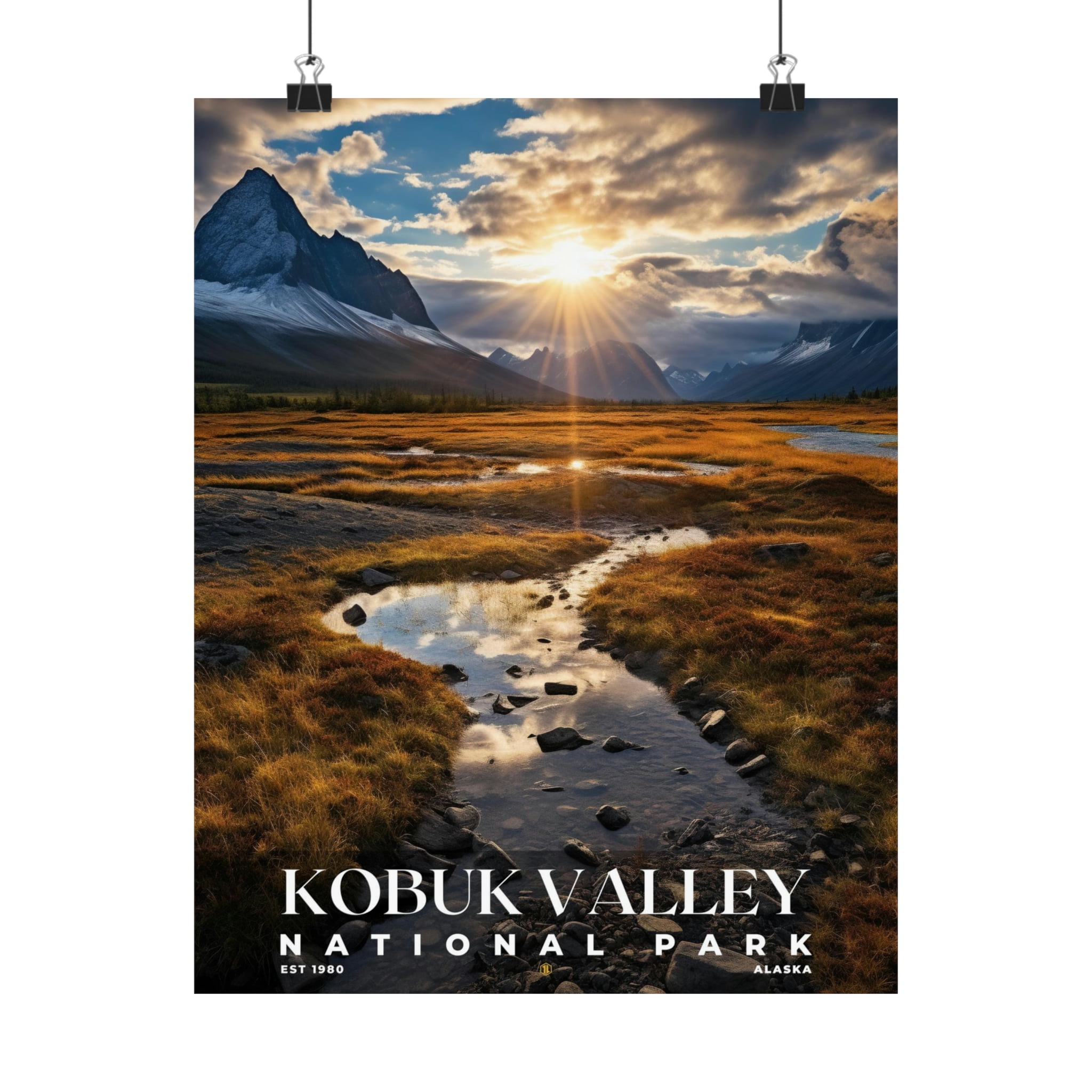 ELNEIT - Kobuk Valley National Park Poster, Unframed Matte Paper, S10 ...