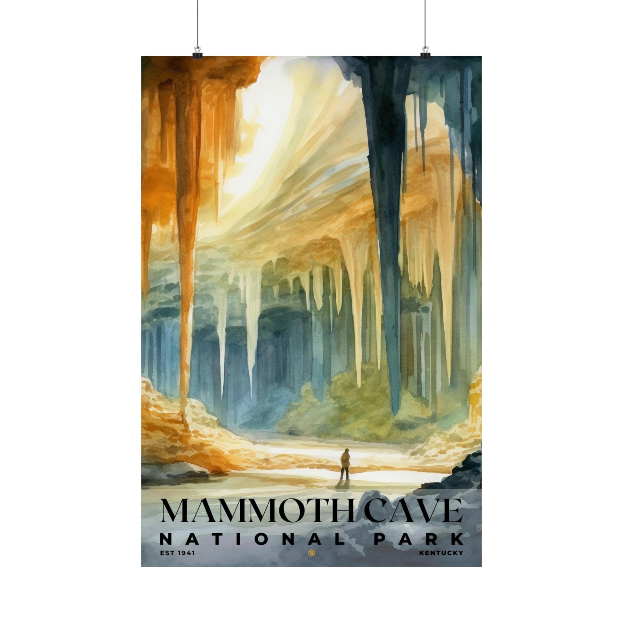 ELNEIT - Mammoth Cave National Park Poster, Unframed Matte Paper, S04 ...