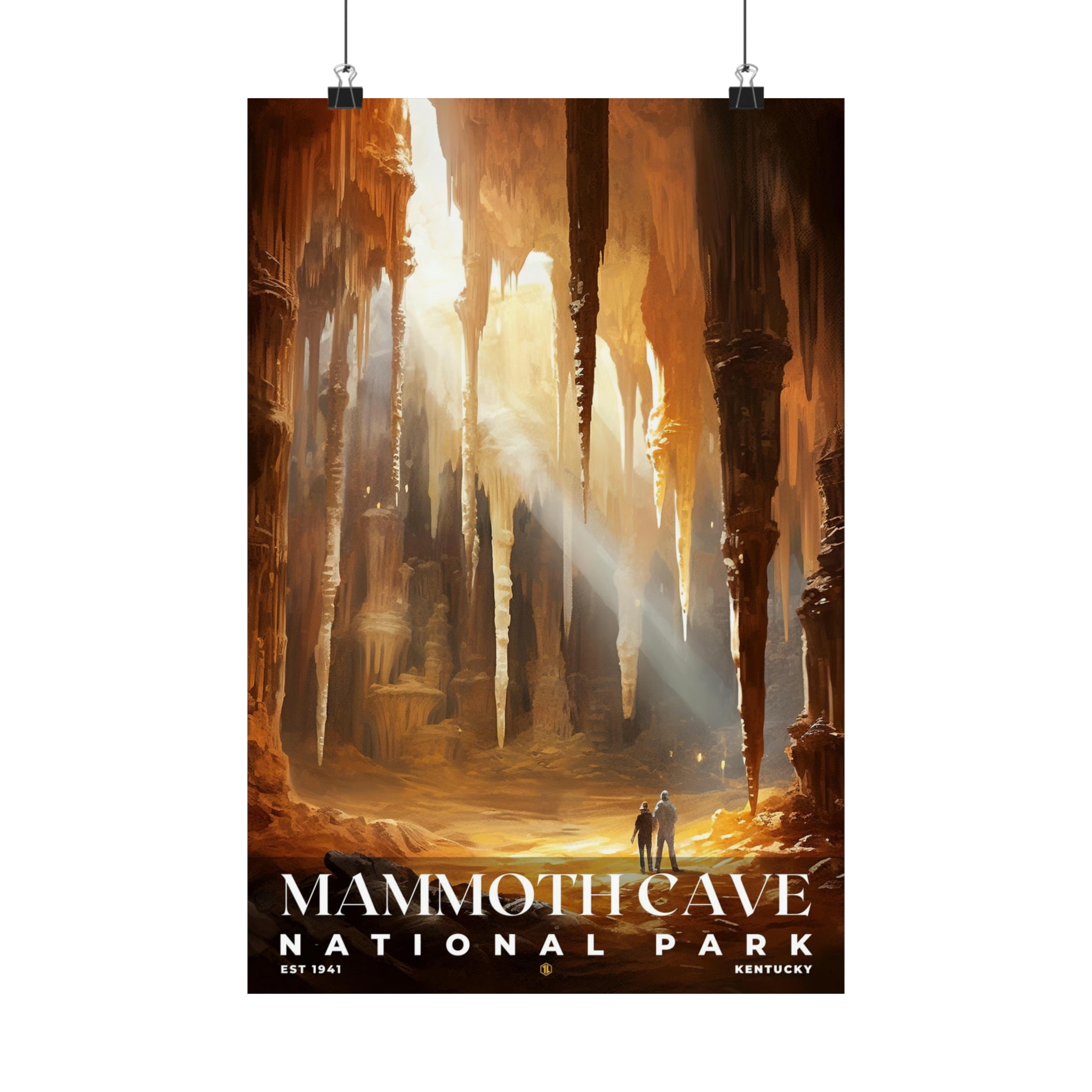 ELNEIT - Mammoth Cave National Park Poster, Unframed Matte Paper, S05 ...
