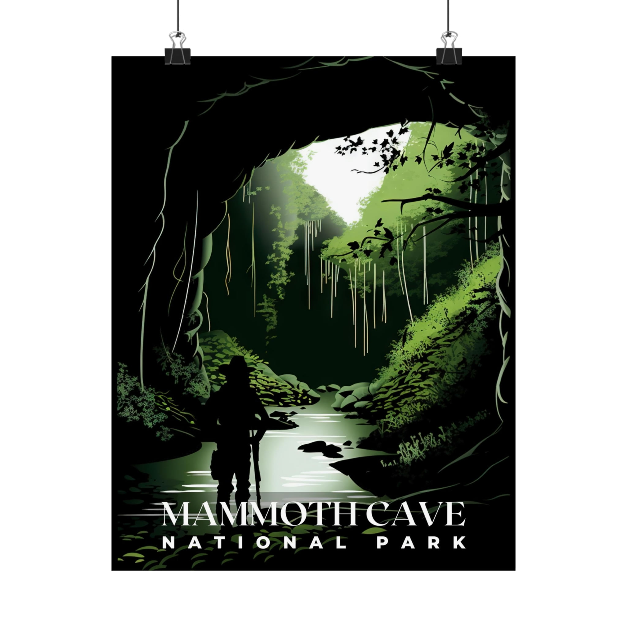 ELNEIT - Mammoth Cave National Park Poster, Unframed Matte, S01 ...