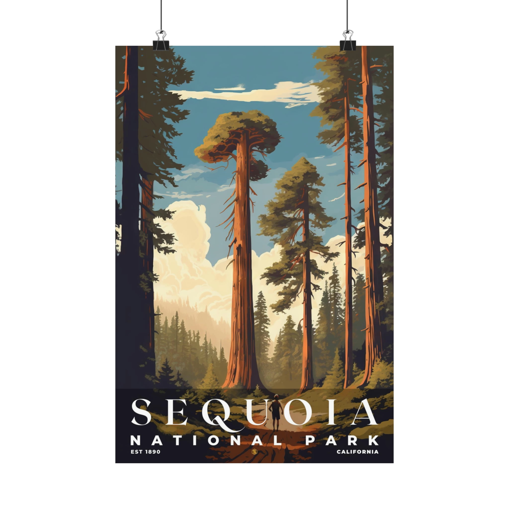 ELNEIT - Sequoia National Park Poster, Unframed Matte Paper, S05 ...
