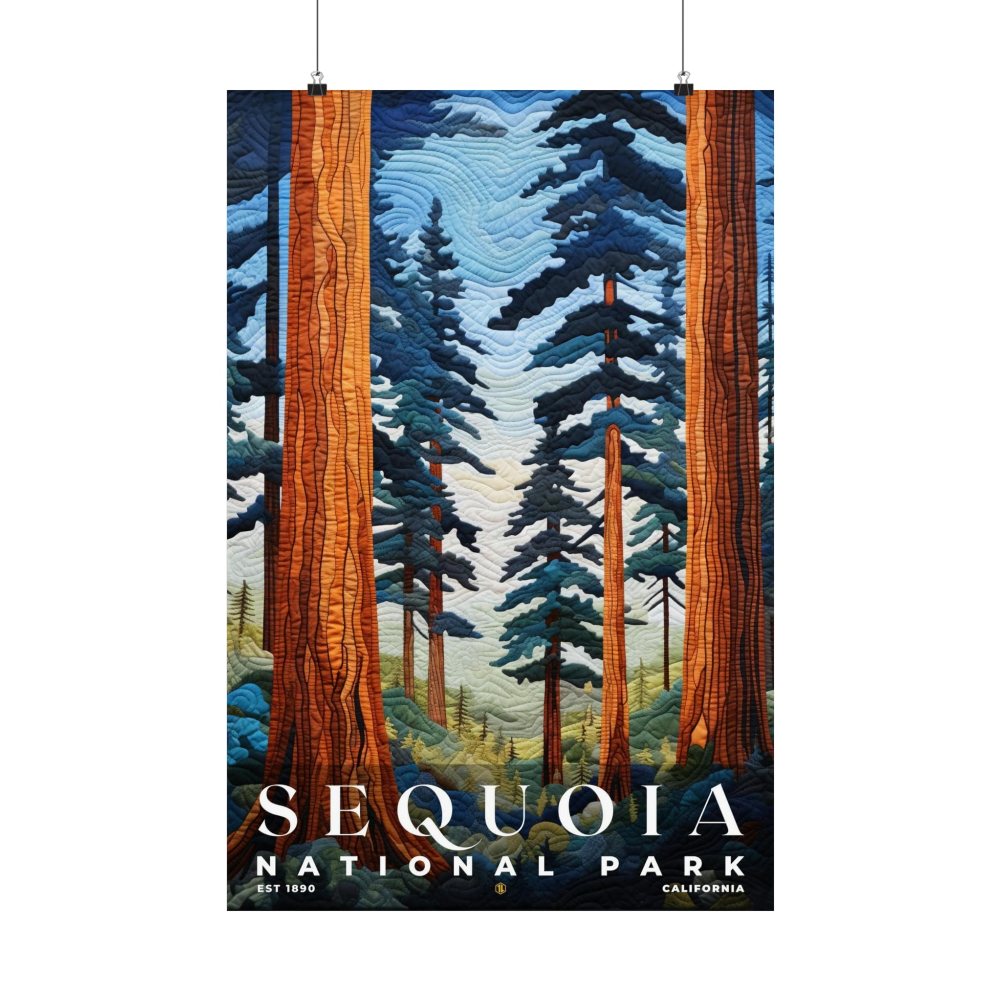 ELNEIT - Sequoia National Park Poster, Unframed Matte Paper, S09 ...