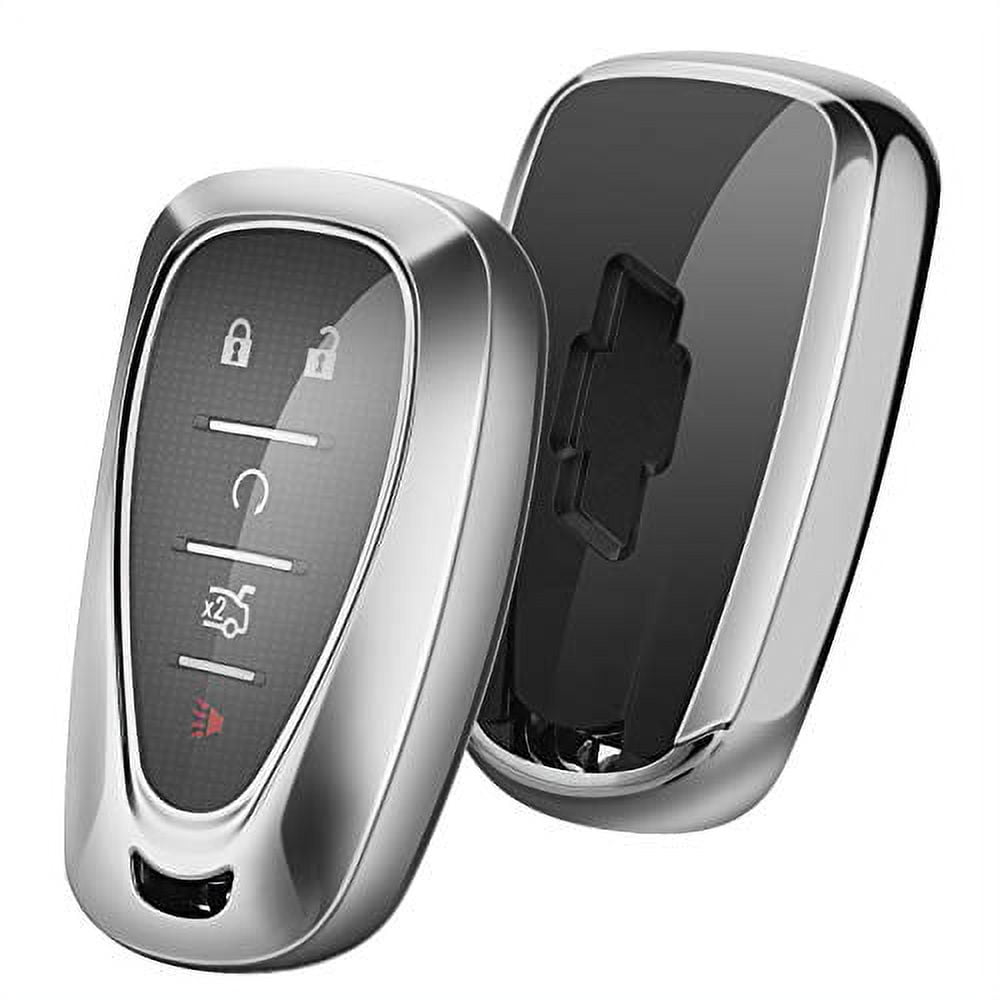 ELOHEI for Chevy Key Fob Cover Case Shell Cover TPU Protector Holder ...