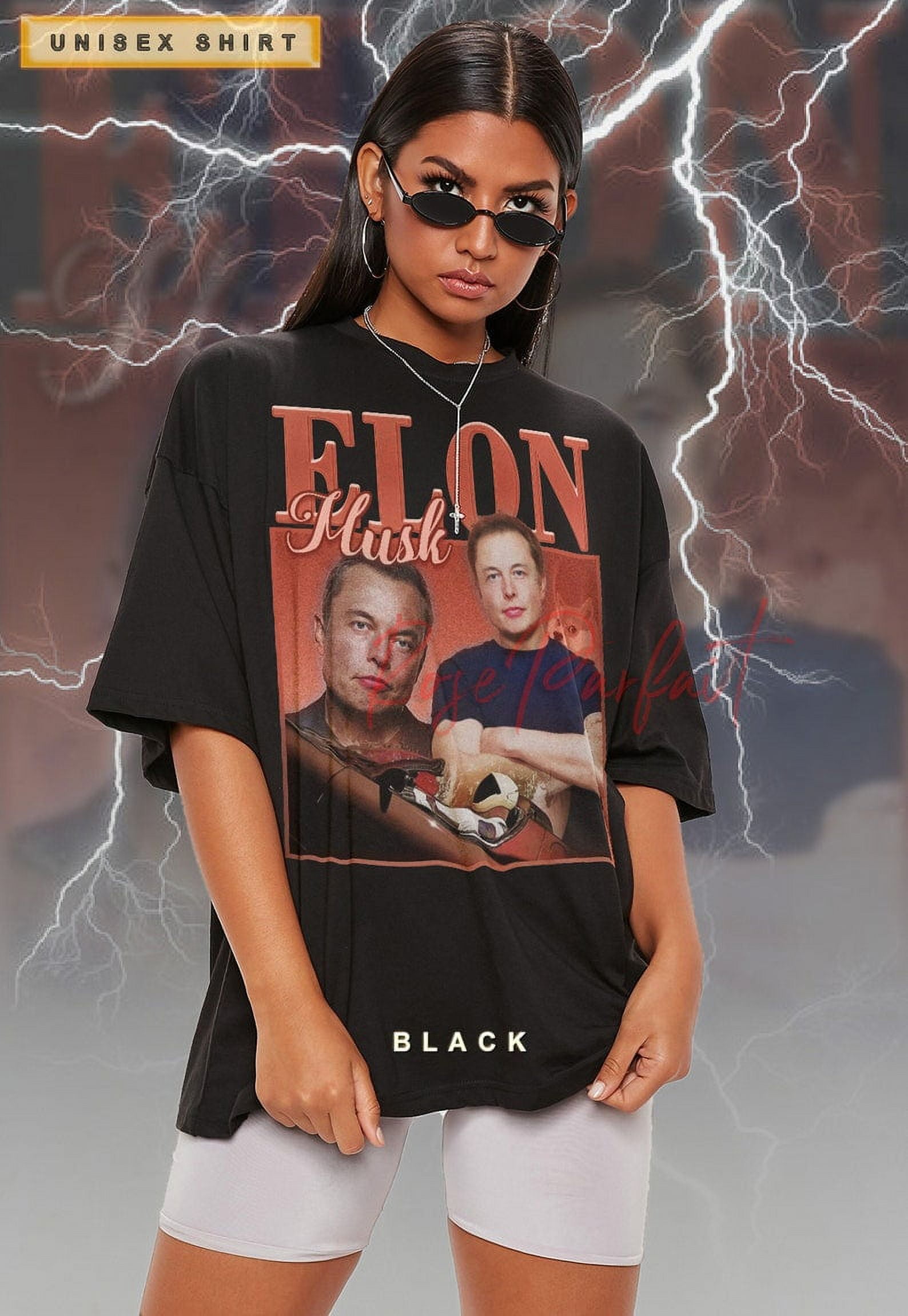 ELON MUSK Retro T-shirt - Elon Musk Tee, Elon Musk Long Sleeve Shirt ...