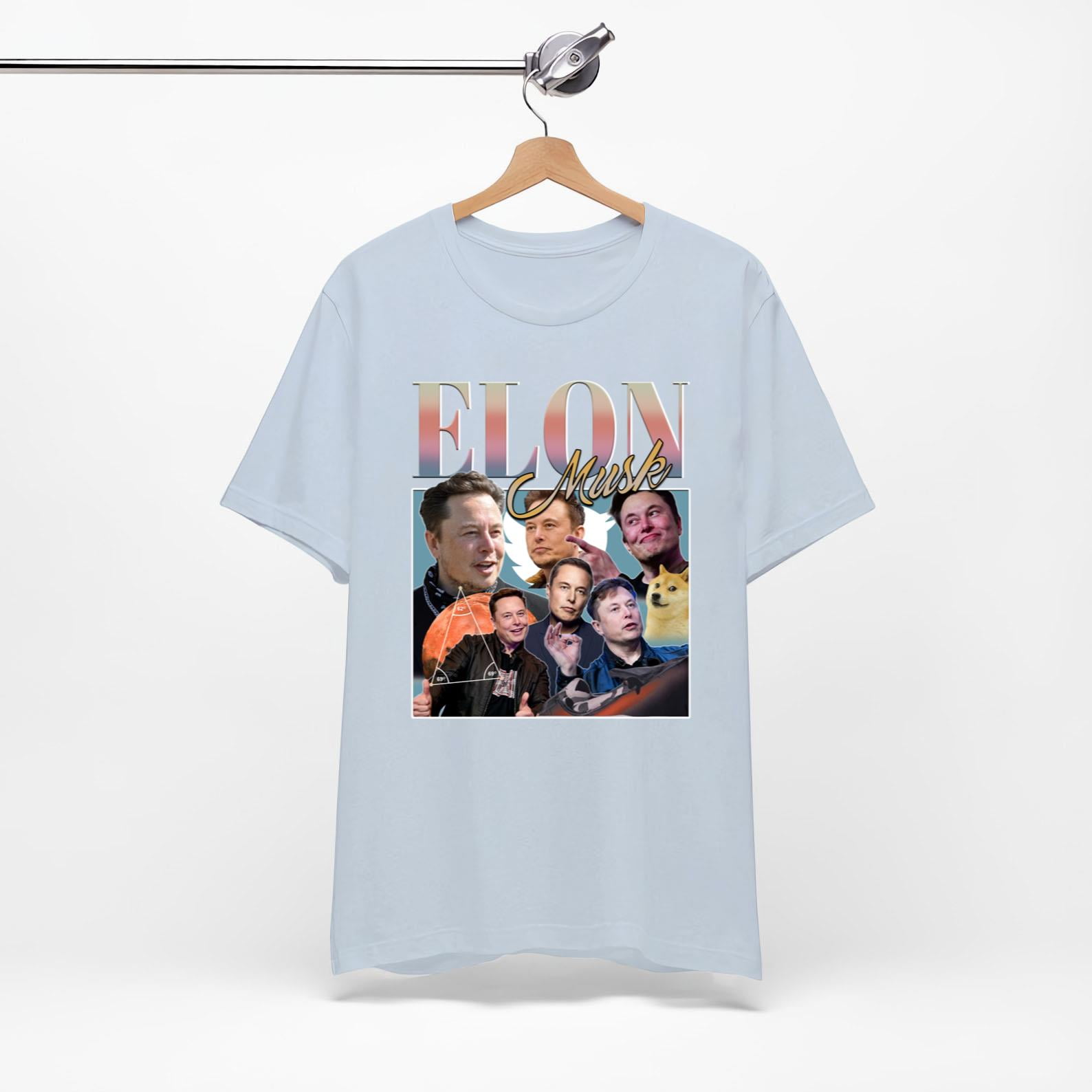 ELON MUSK Shirt Elon Musk Homage Elon MuskRetro Elon Musk Graphic 90s ...