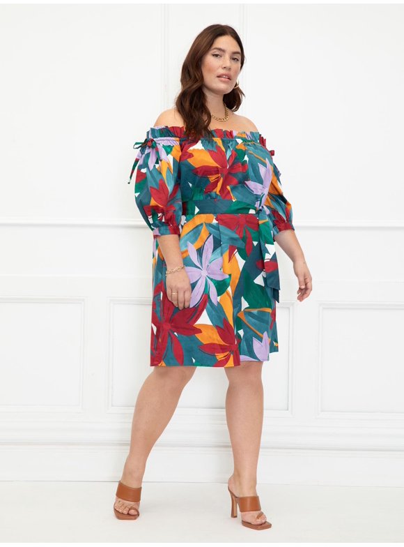 ELOQUII Elements Dresses & Jumpsuits in ELOQUII Elements - Walmart.com