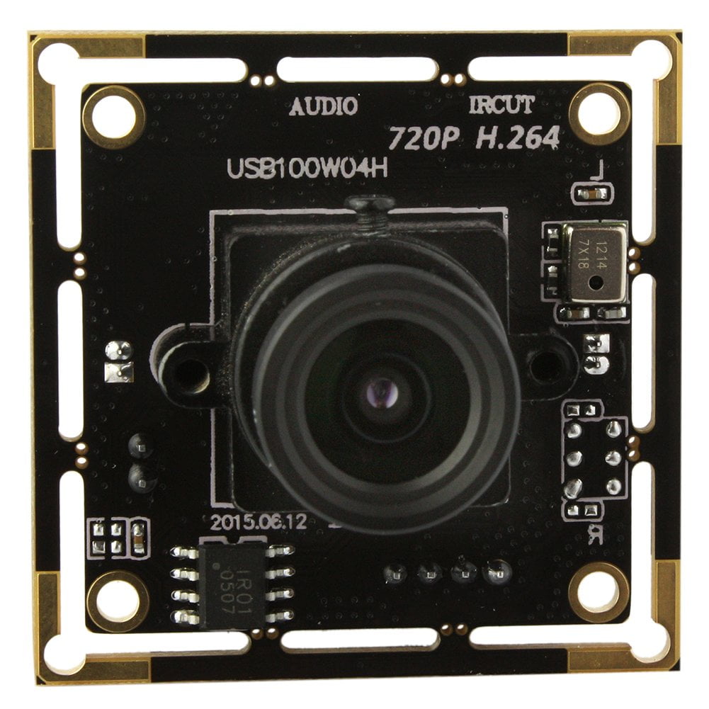 ELP 720p HD USB Camera Module with Microphone Mini UVC USB2.0 Audio ...