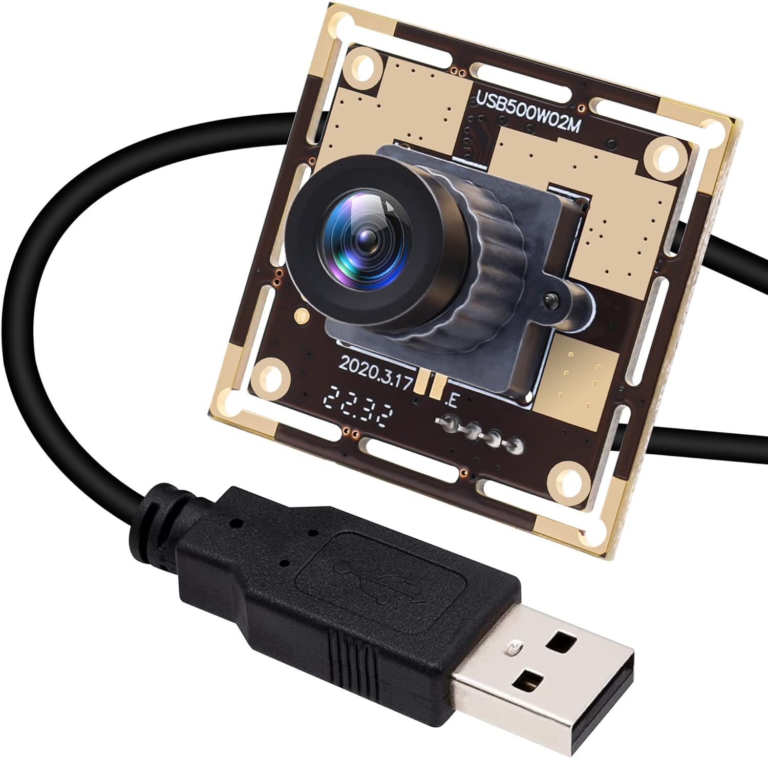 ELP USB with Camera 2.1mm Wide Angle Mjpeg 5megapixel Hd PC Camera USB ...