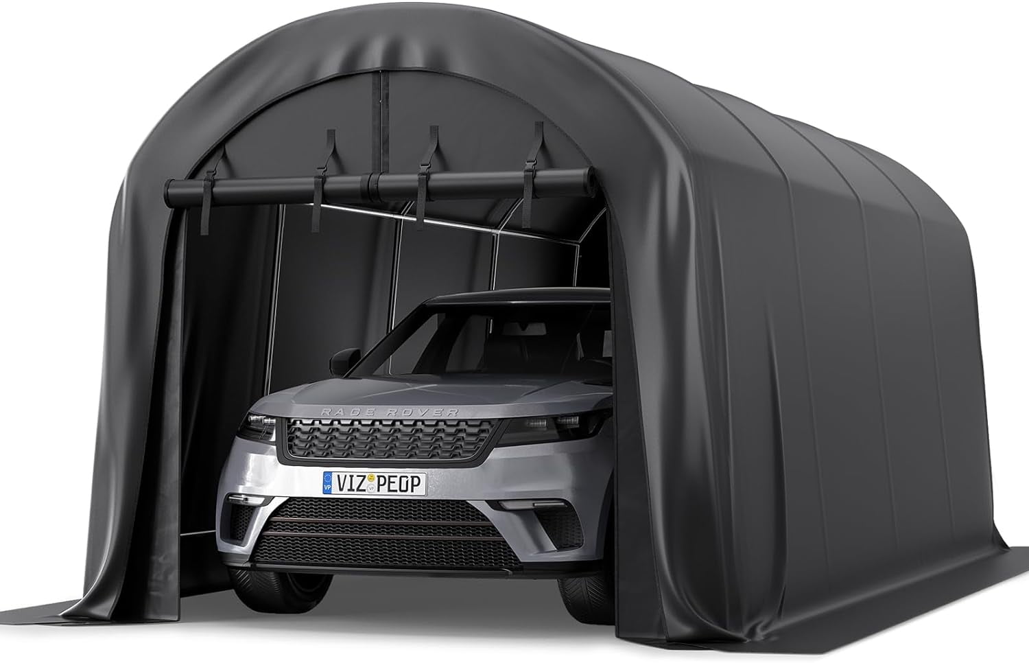 ELPOSUN 10x20 Portable Carport Heavy Duty Outdoor Garage Storage ...