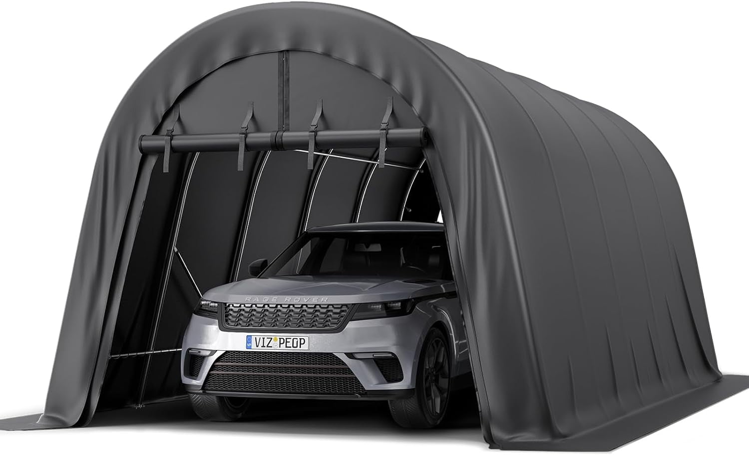 ELPOSUN 12x20 Portable Carport Heavy Duty Outdoor Garage Storage ...