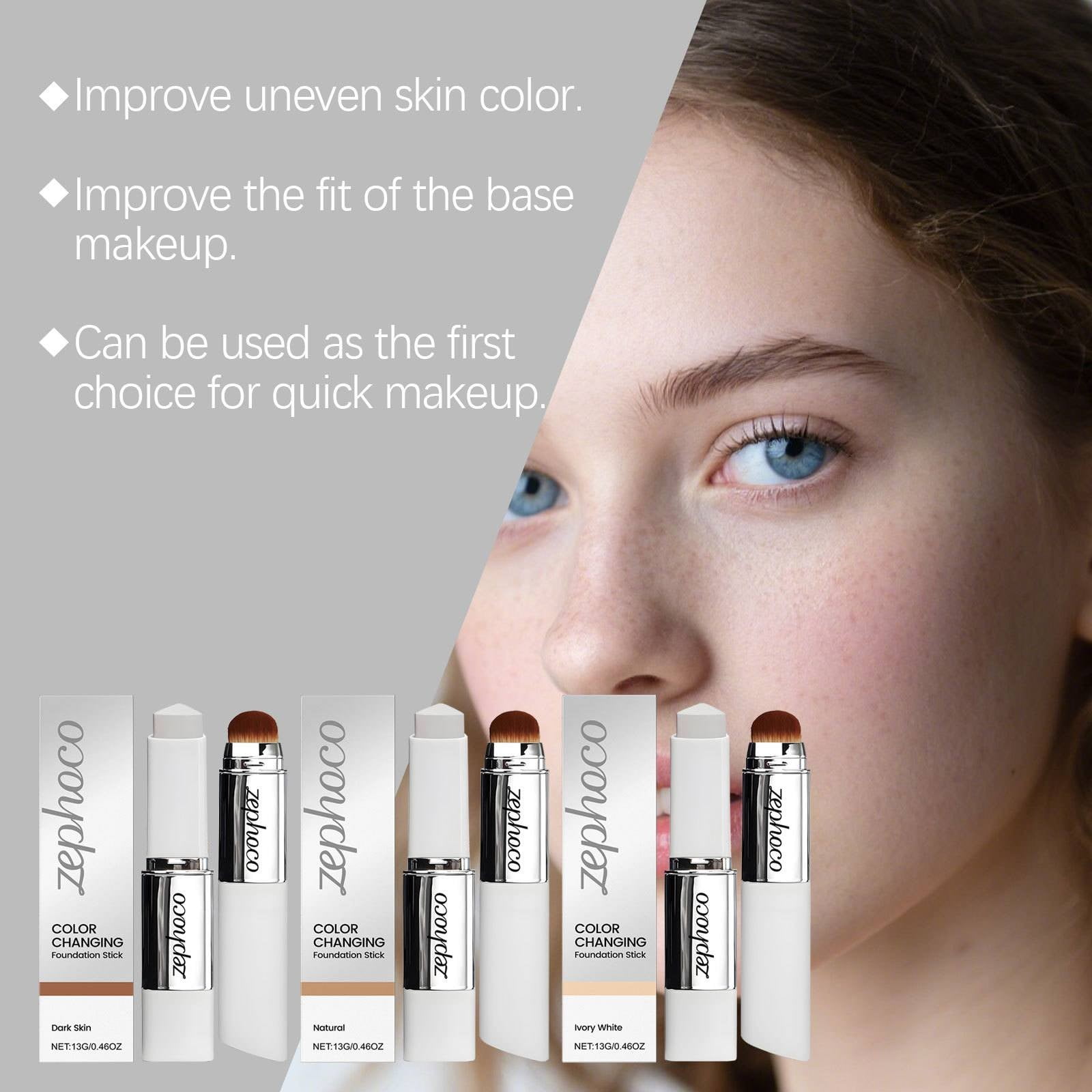 ELROEL Volufiline-Enriched Foundation Stick for Dewy Skin - Color ...