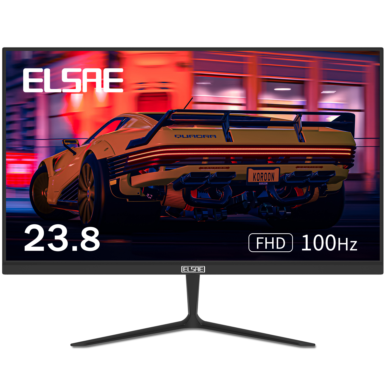 ELSAE 23.8 Inch 100Hz HDR Office Monitor for Computer PC IPS Screen ...