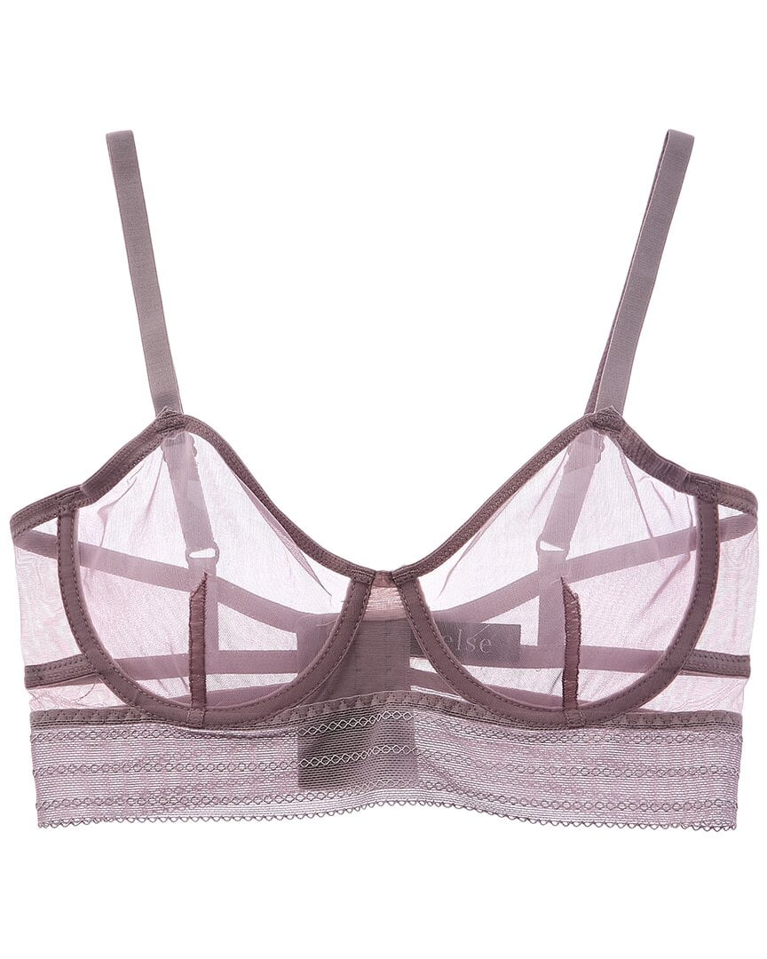ELSE womens Bare Underwire Full Cup Longline Bra, 32B, Purple - Walmart.com