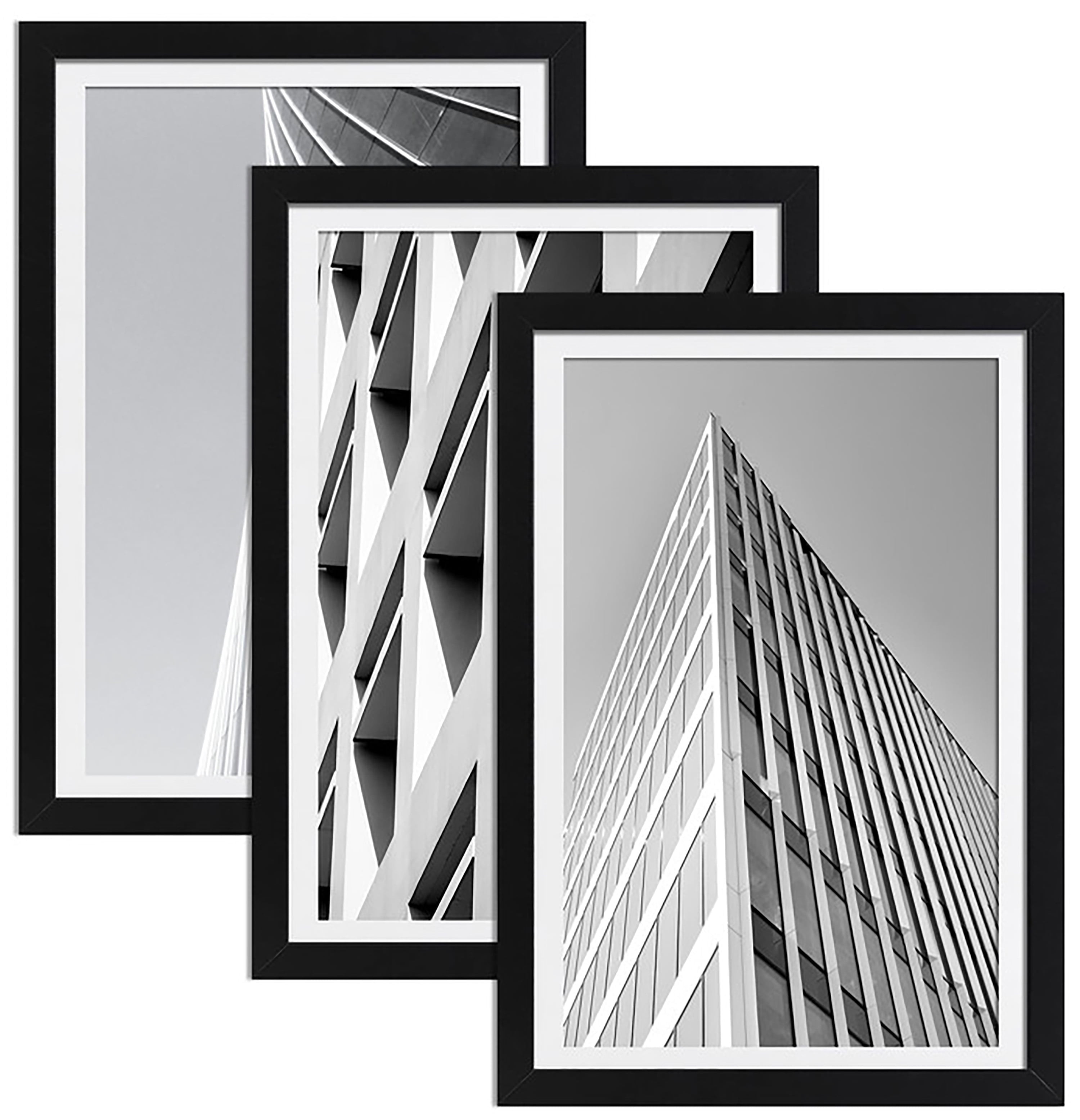 ELSKER&HOME 13x19 Picture Frame Black, 13x19 Frame 3 Pack Display ...