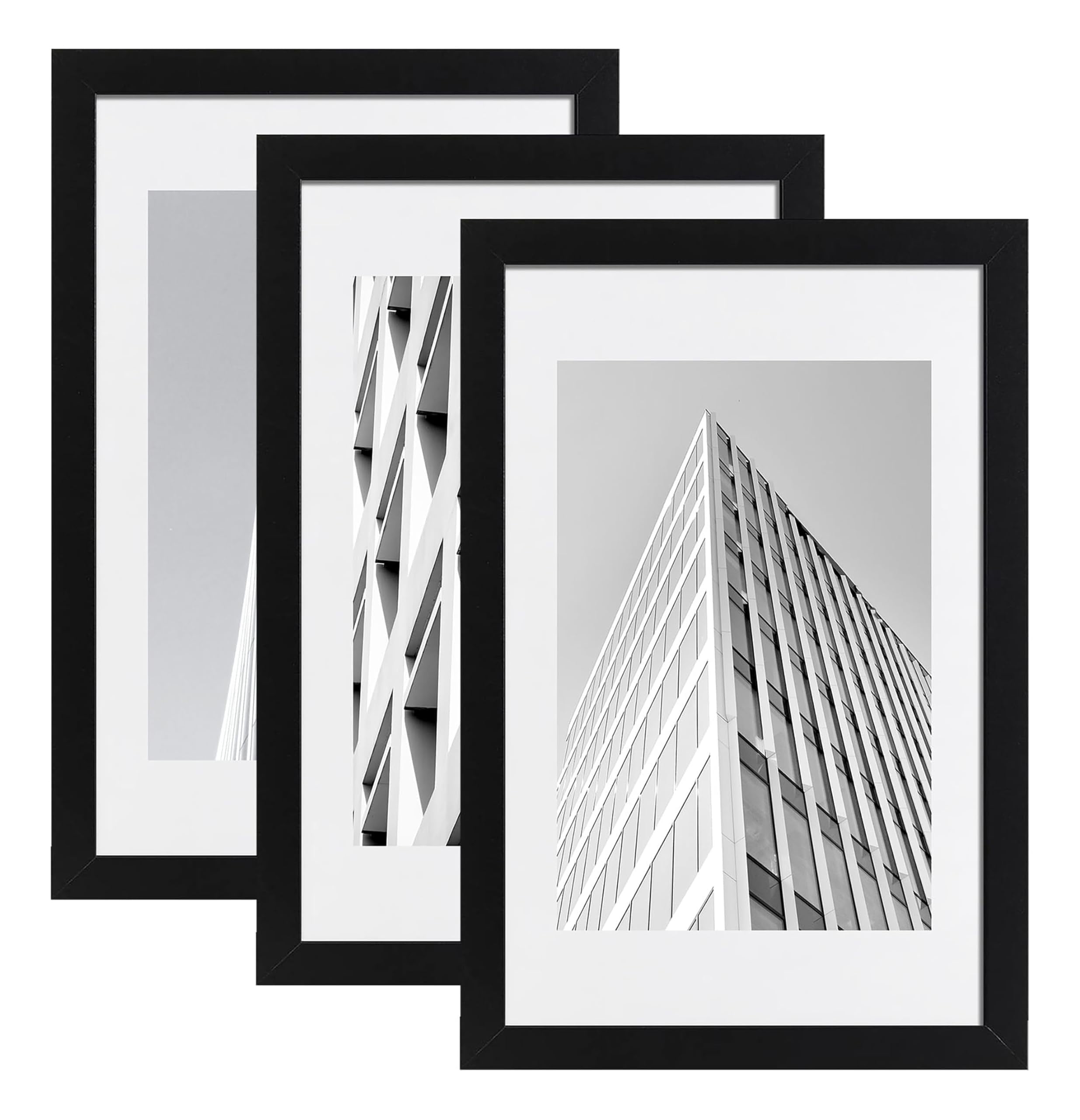 ELSKER&HOME 16x24 Poster Frame 3 pack, Black Picture Frame Display ...