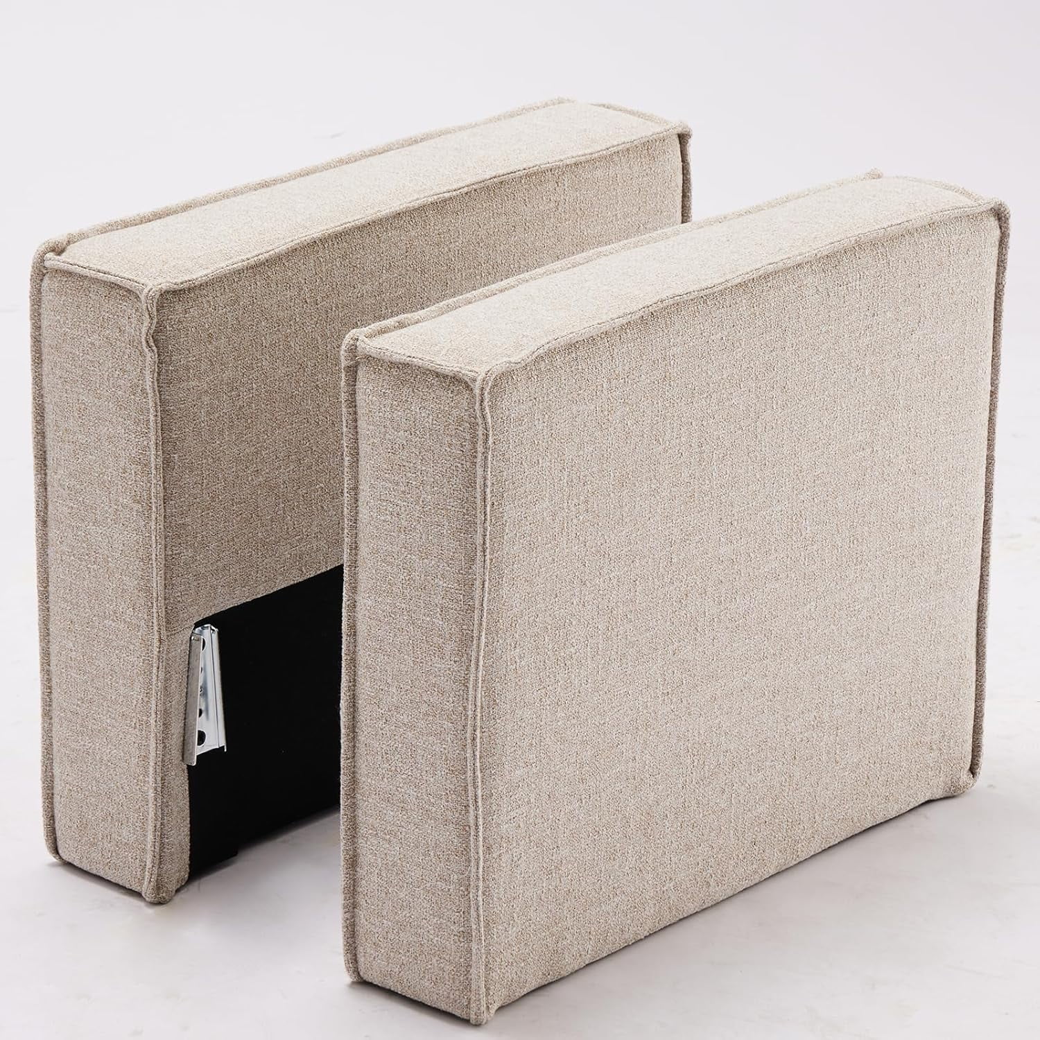 ELUCHANG Armrests, Modular Sectional Sofa Couch Accessories Oatmeal ...