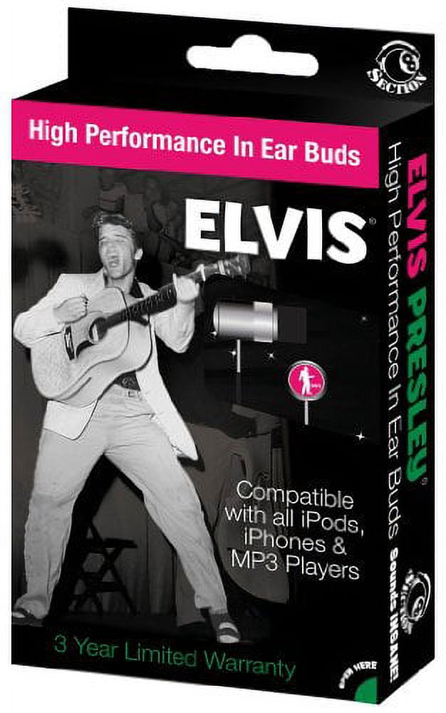 ELVIS PRESLEY EARLY ERA IN-EAR BUD WINDOW BOX - Walmart.com