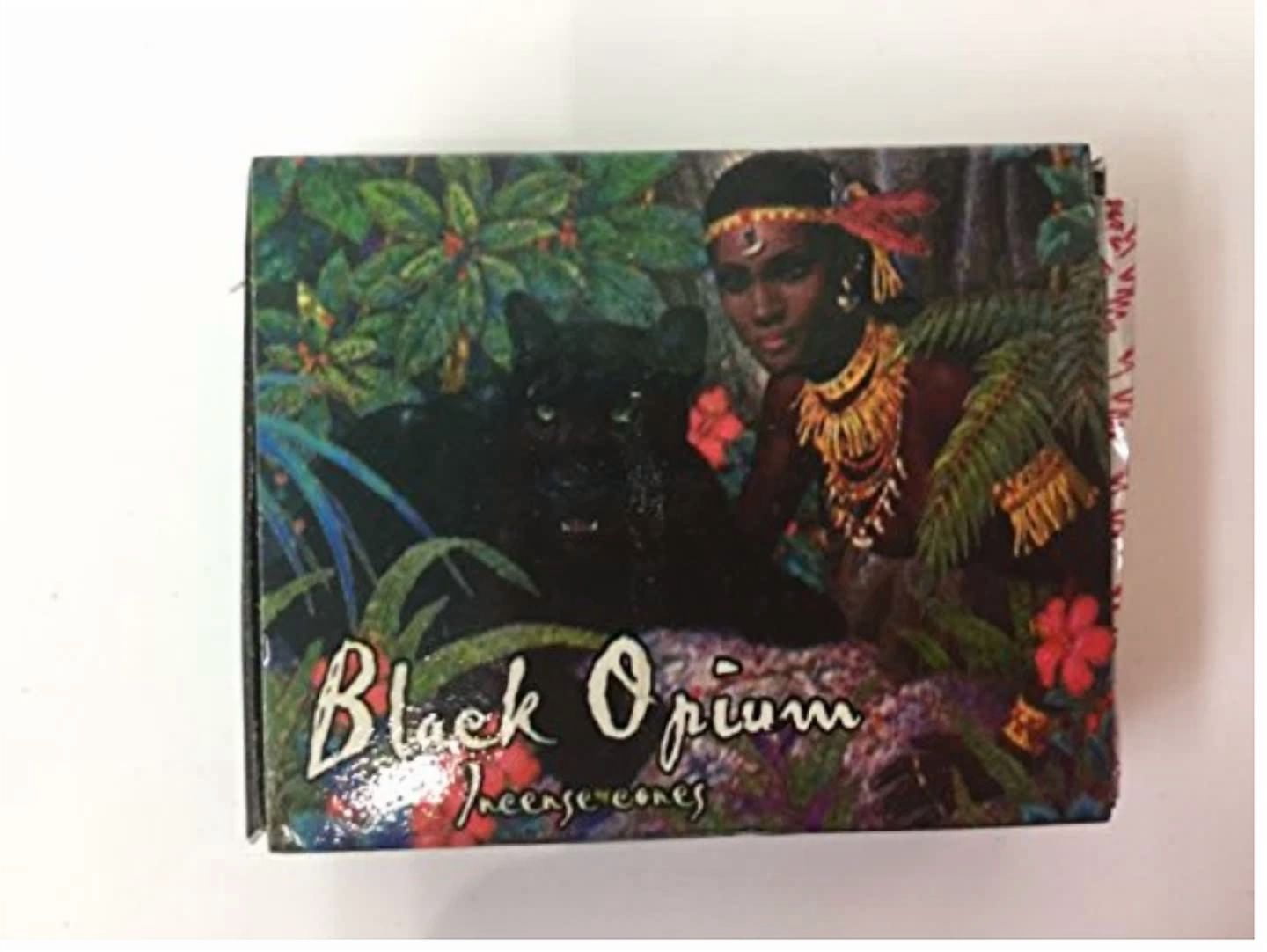 ELVY- Black Opium, 20 Cones Bundle, Kamini Incense From India - Walmart.com