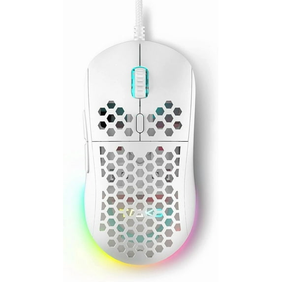 ELVY- Dierya X Tmkb M1 Se White Wired Gaming Computer Mouse Pc ...