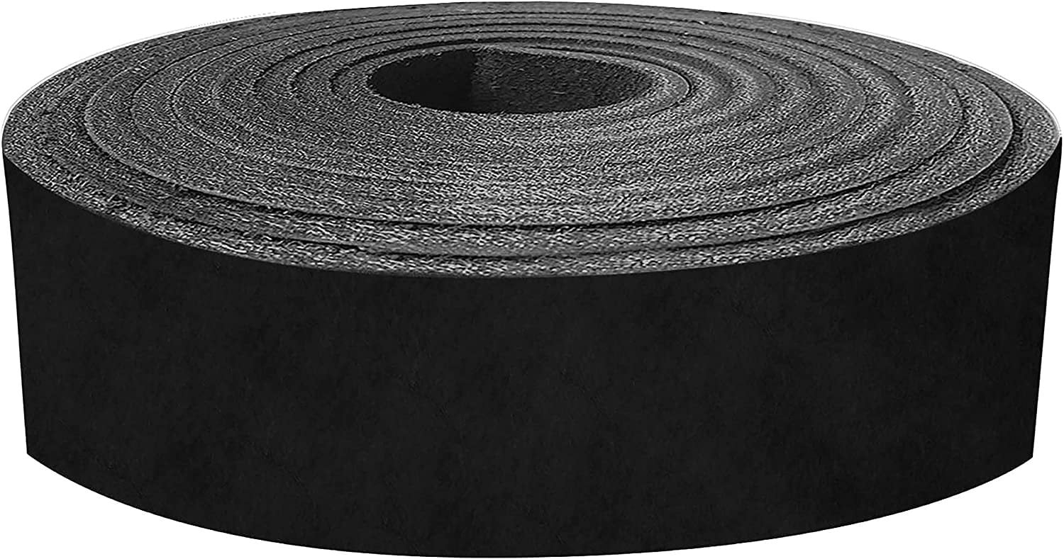 ELW 5-6 oz 2-2.4mm Black Straps, Belts, Strips 1" Wide X 40" Length 2 ...