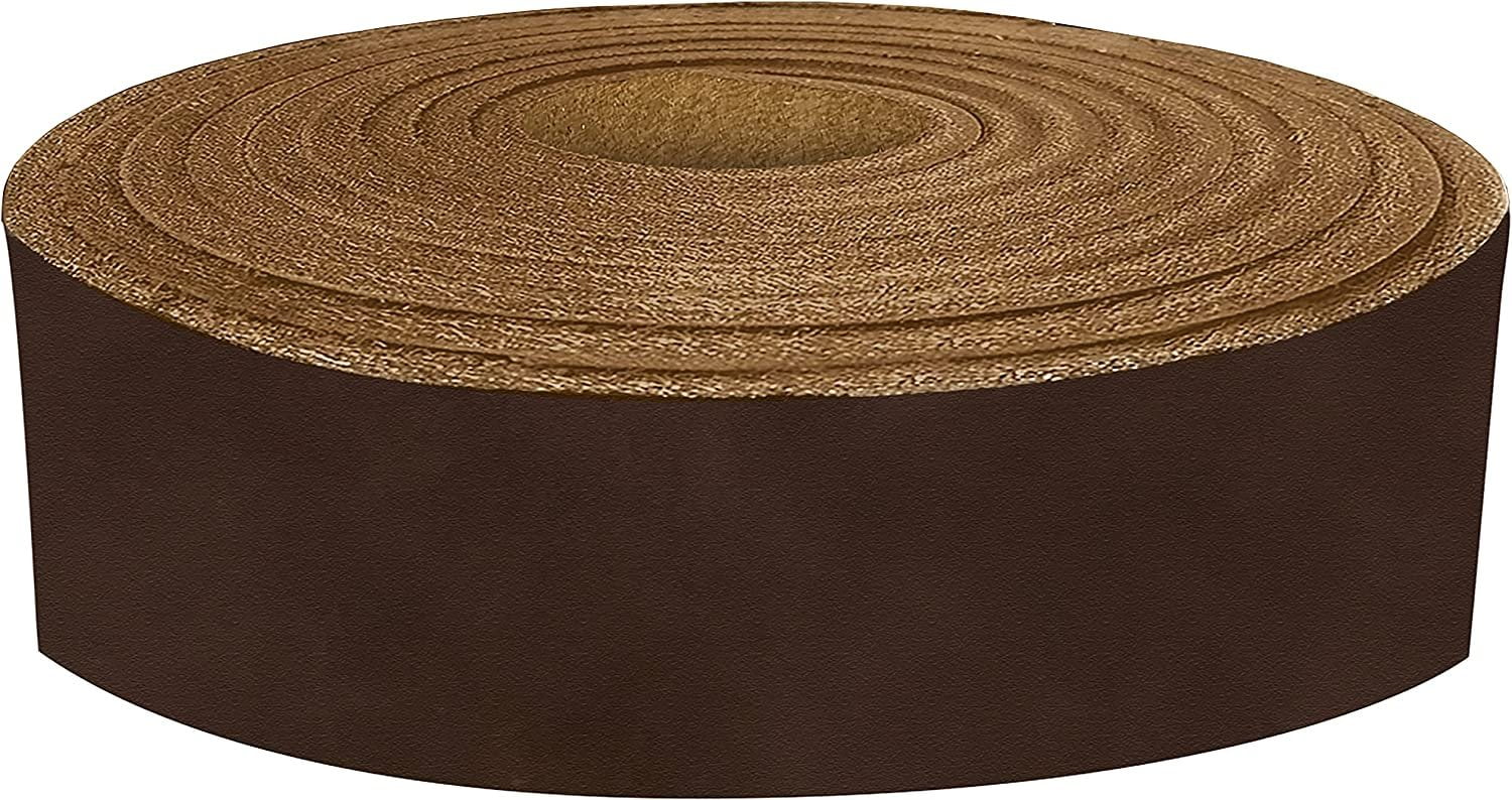 ELW 5-6 oz 2-2.4mm Bourbon Brown Straps, Belts, Strips 0.5" Wide X 40 ...