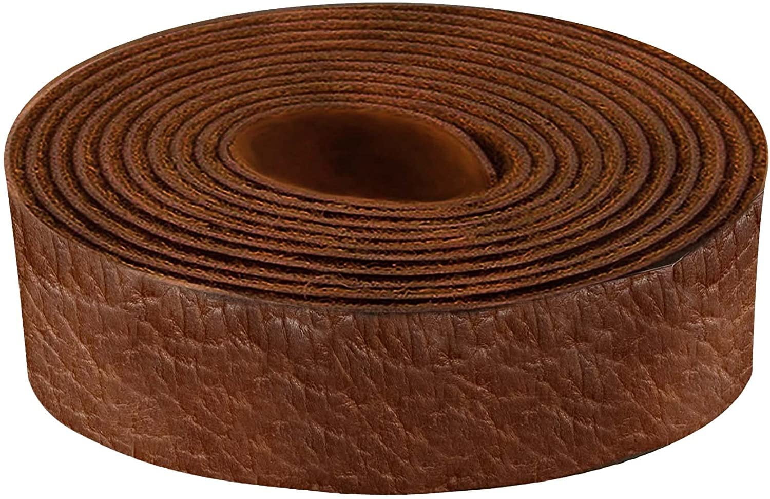 ELW 6-7 oz. 2.4-2.8mm Straps, Belts, Strips Cognac 1-1/2" X 60" 3.8cm X ...