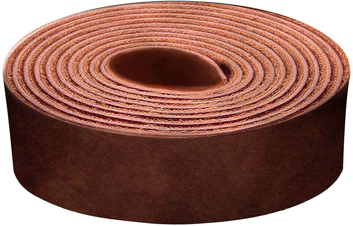 ELW Bourbon Brown Latigo Leather 5-6 oz. 2-2.4mm Straps, Belts, Strips ...