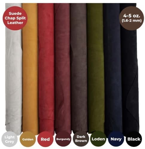 ELW Chap Splits Suede 4-5 oz 1.6-2mm Pre-Cut Piece - Split Leather ...