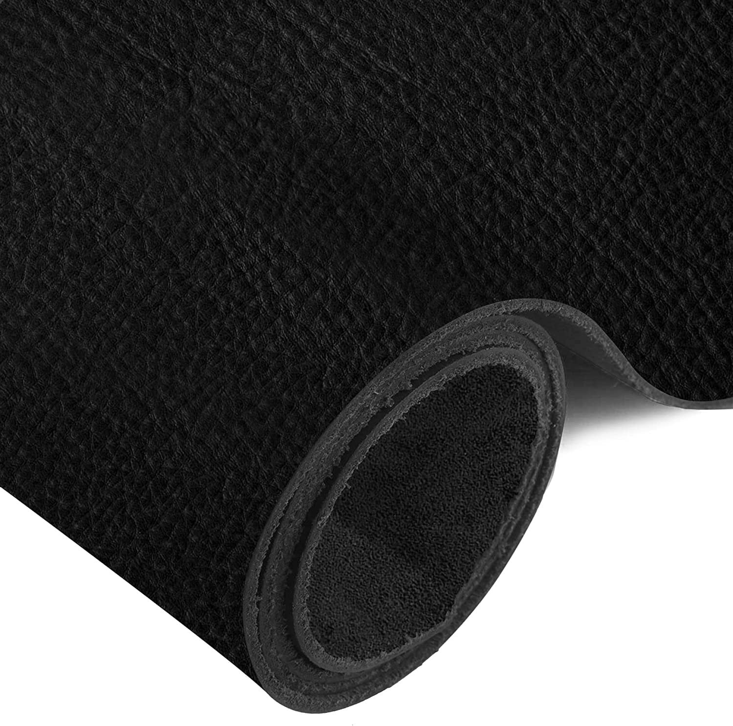 ELW Genuine American Leather Bison 8-9 oz 3.2-3.4mm Black Pre-Cut 12 ...