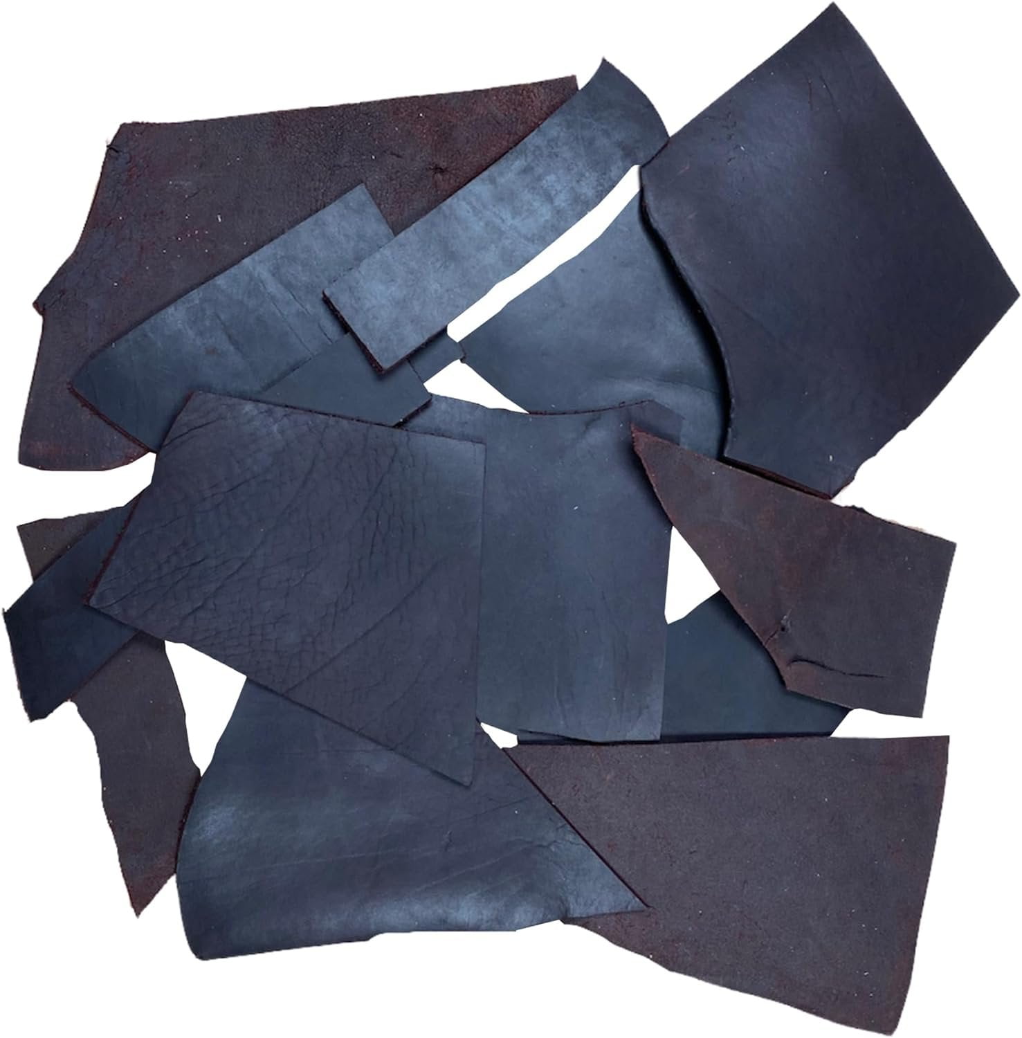ELW Latigo Leather Dark Color Scraps 8-10 oz 3-4 mm Heavy Weight Size ...