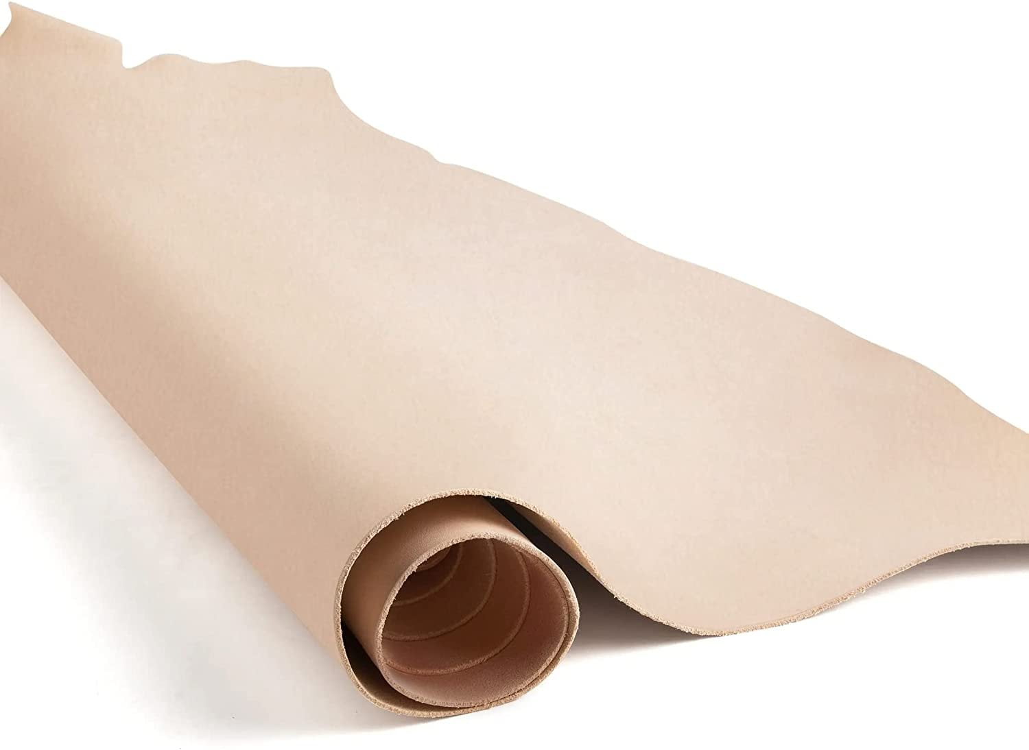 ELW Tooling Leather Vegetable Tanned 6-7 oz. 2.4-2.8mm Heavy Thickness ...