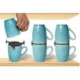 ELYPRO Coffee Mug Stacker Organizer, One Size Fits All Gadget for Cups ...