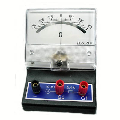 EM-409 - METER ANALOG BENCHTOP 300UA 300-0-300UA DC GALVANOMETER ...