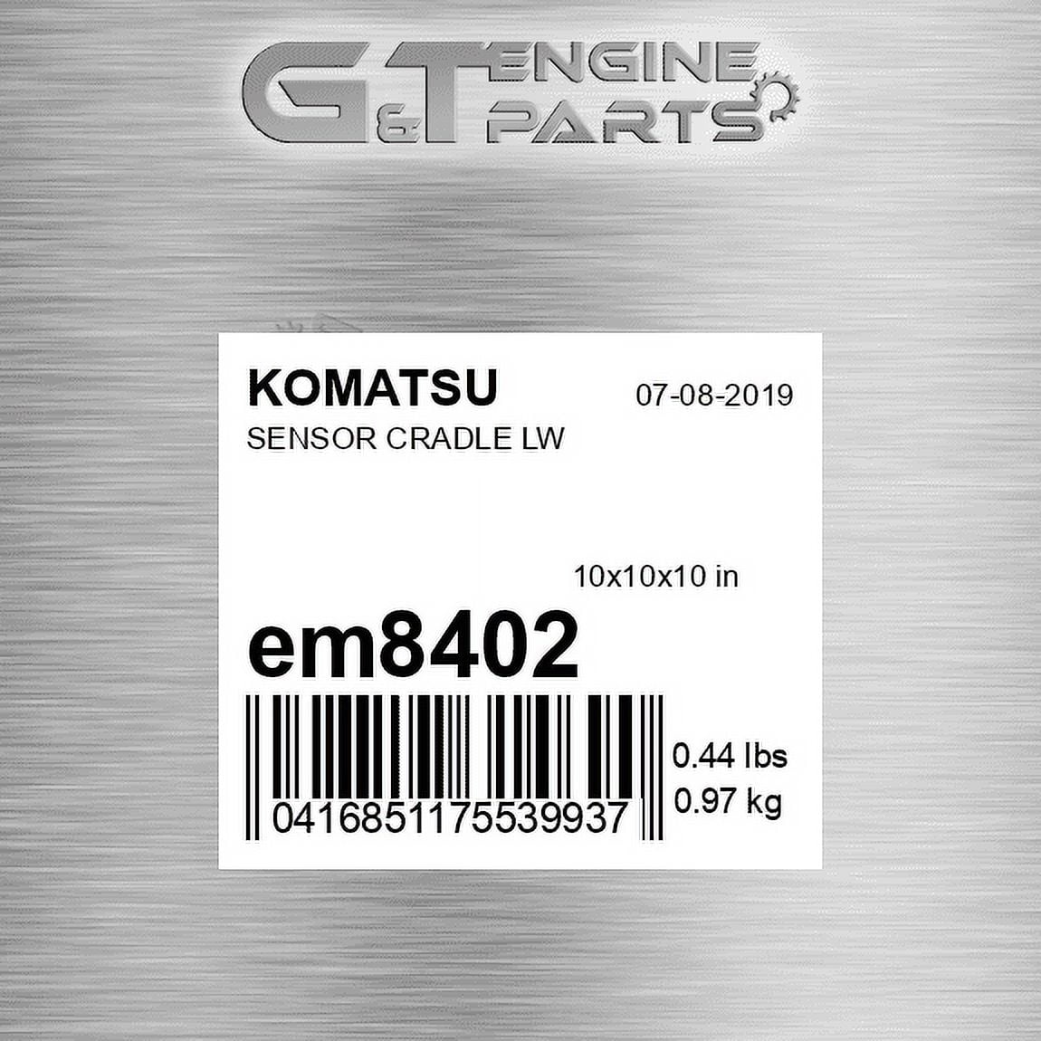 EM8402 SENSOR CRADLE LW fits KOMATSU (New OEM) - Walmart.com