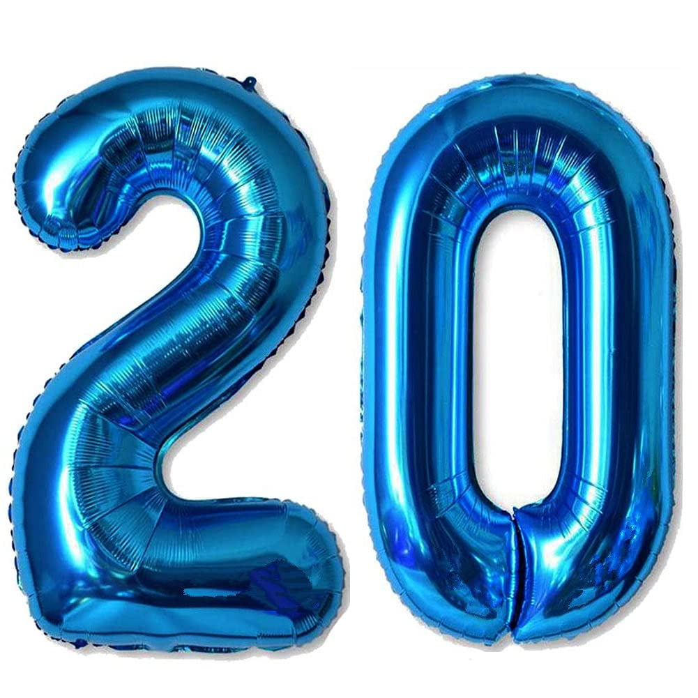 Helium Balloon Numbers EMAAN 42 Inch Orange 50 Number Balloons | Jumbo ...