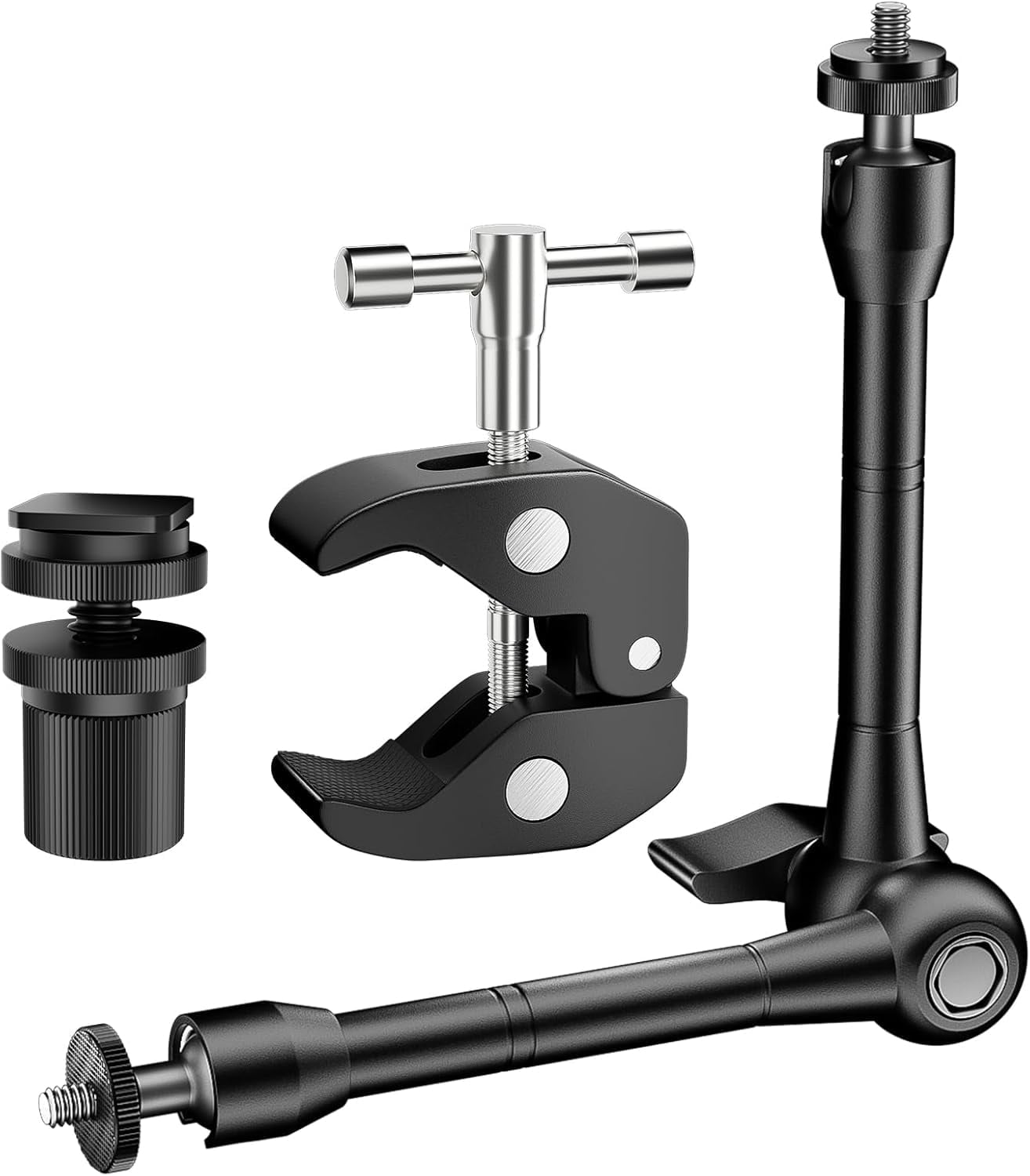 EMART 10" Articulating Magic Arm Camera Mount with Super Clamp, 1/4 ...