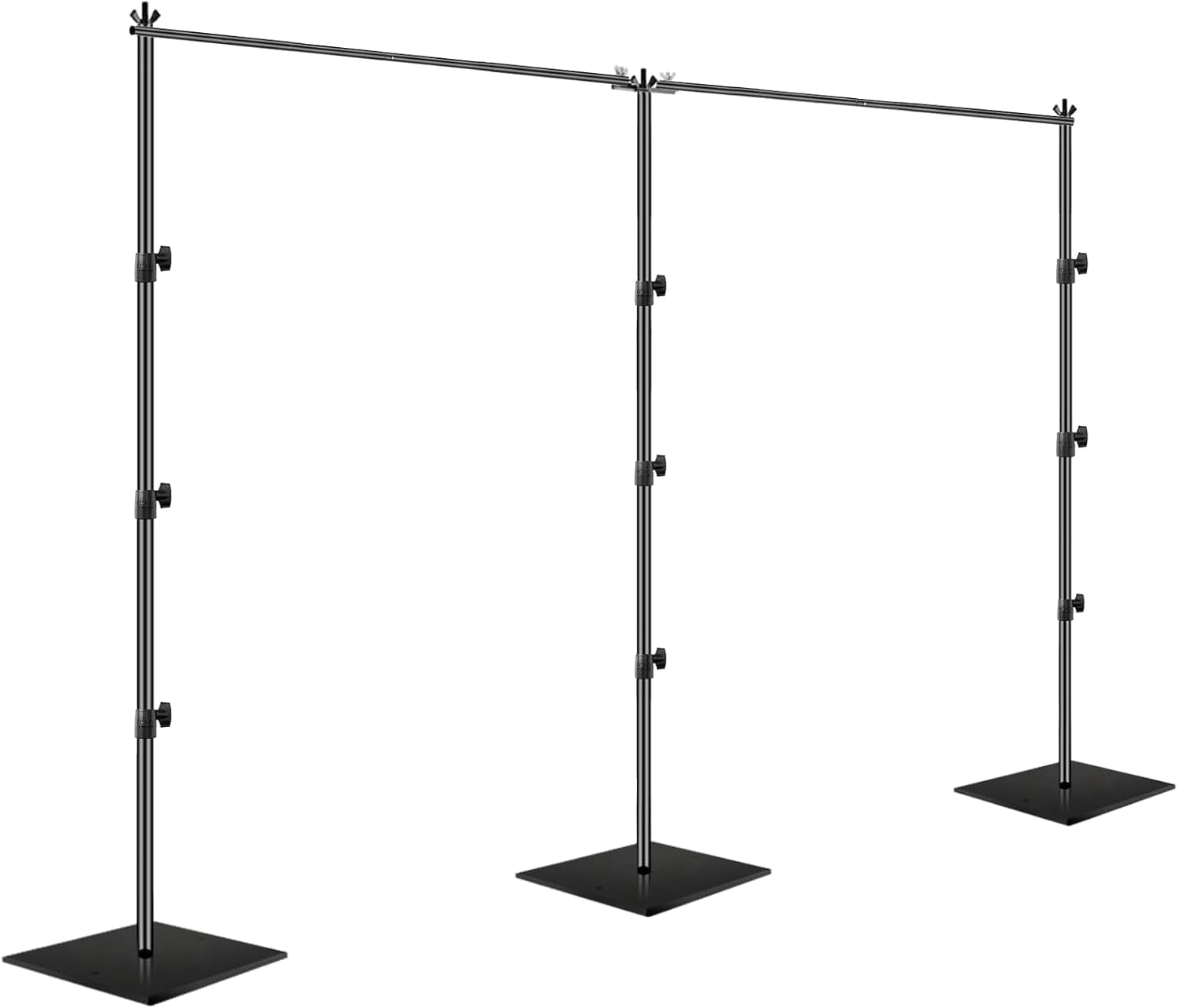EMART 8.5×20ft Backdrop Stand, Adjustable Pipe and Drape Holder with ...