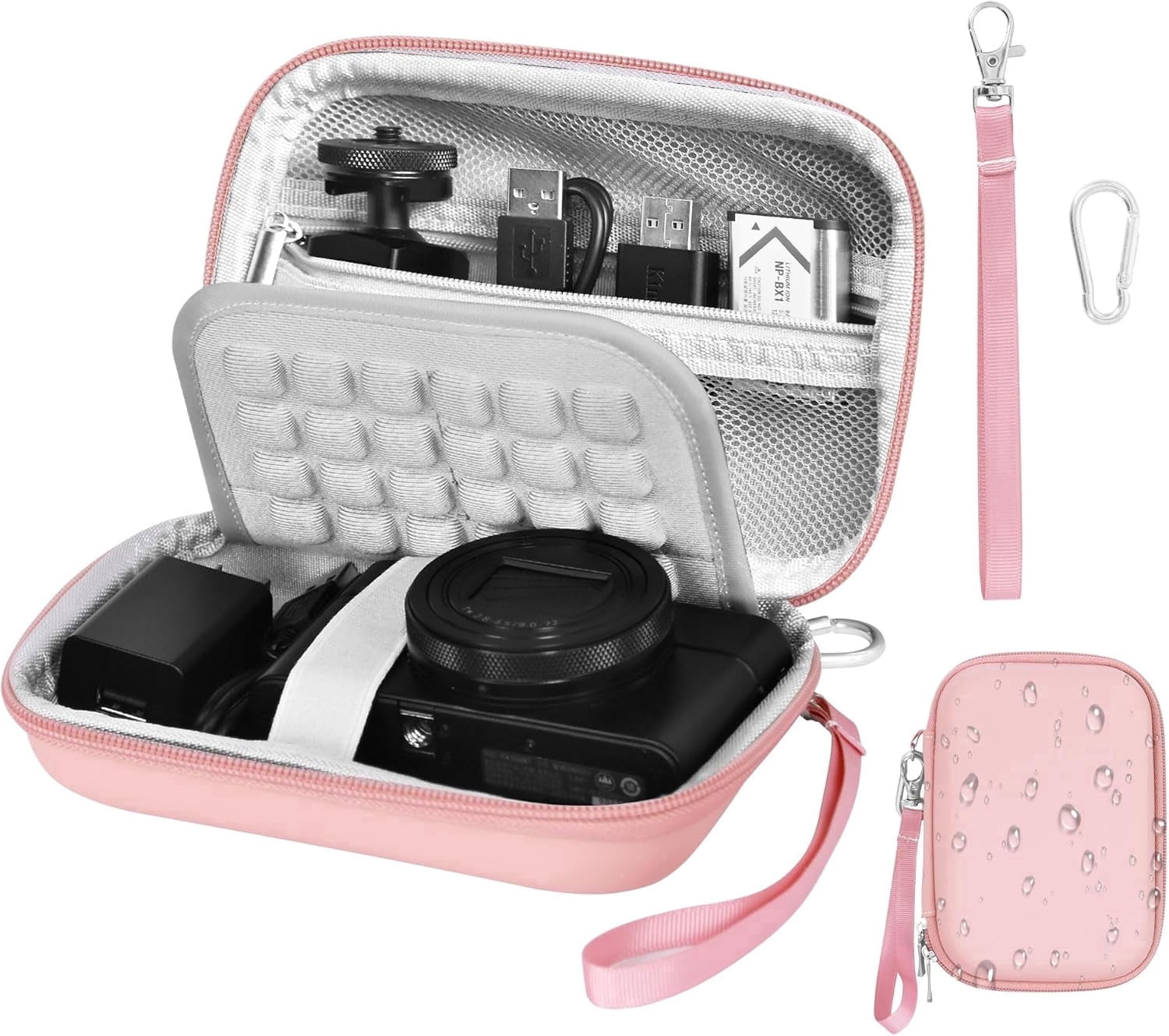 EMART Digital Camera Case, Portable Camera Bag with EVA Anti-Shock ...