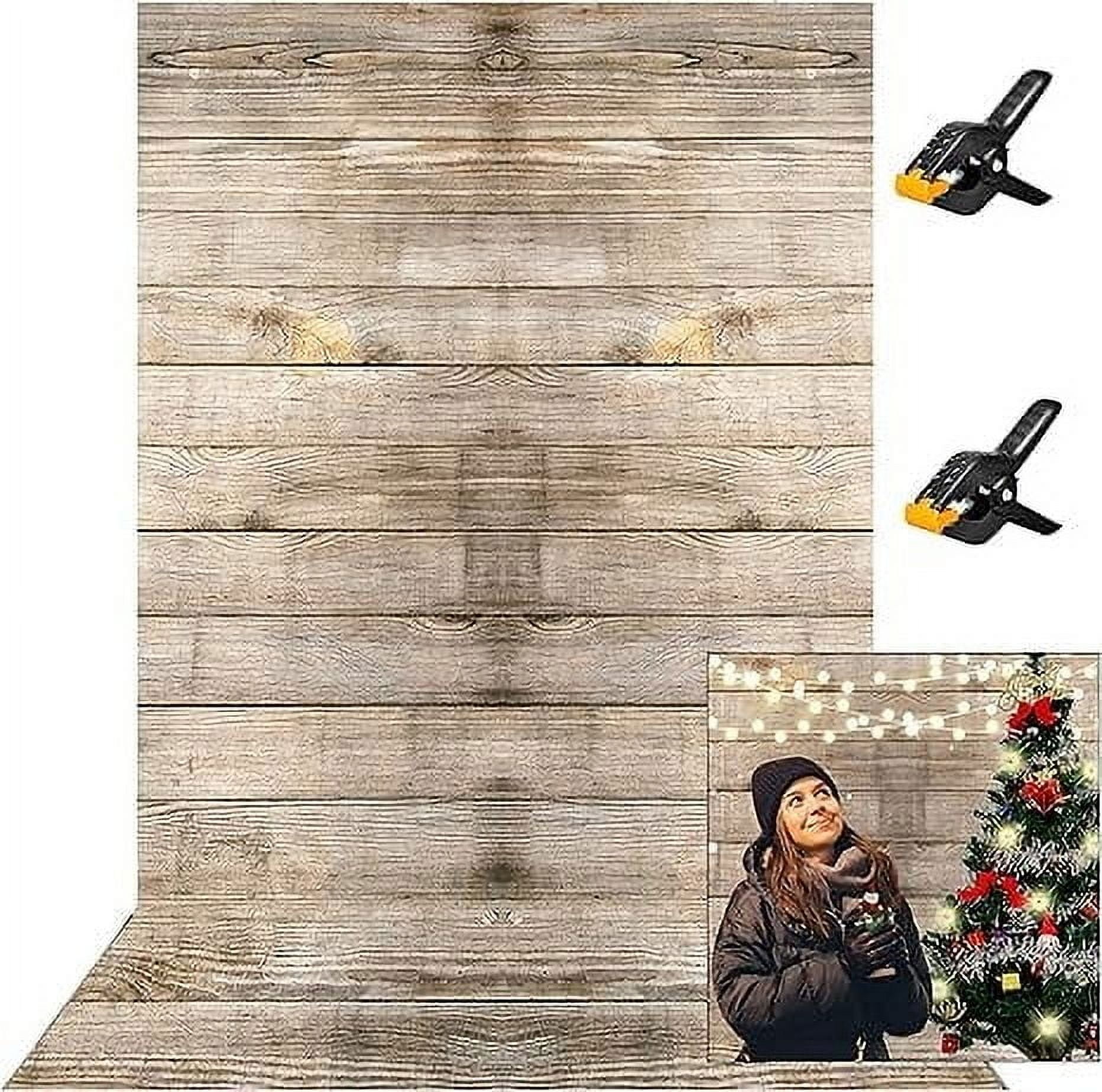 Emart Seamless Photo Backdrop,3.2x5ft Rustic Vinyl Photography ...
