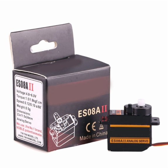 EMAX ES08A II 9g Micros Servo Airplanes Helicopter for Airplanes Models ...