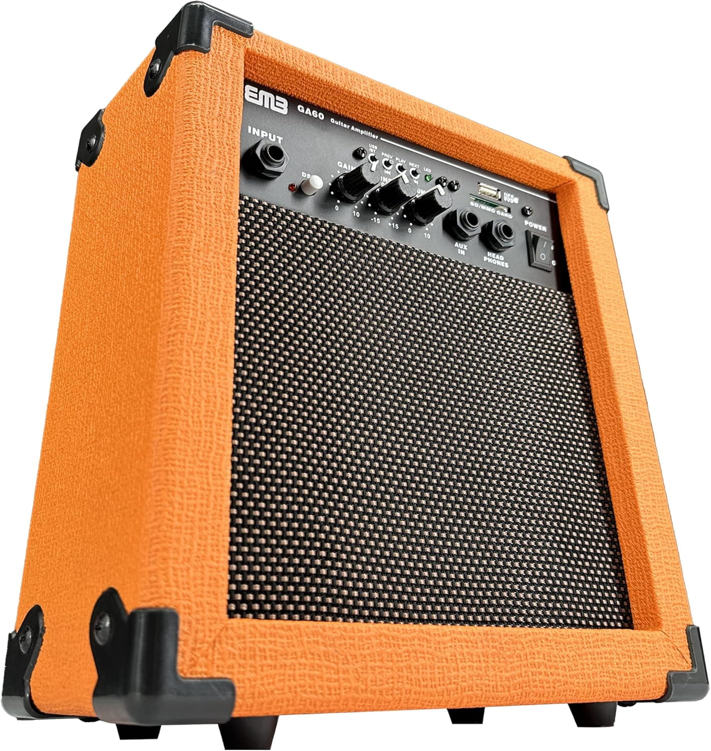 EMB 250W Guitar Amplifier Speaker Powerful Cabinet with DSP, Tone, and ...