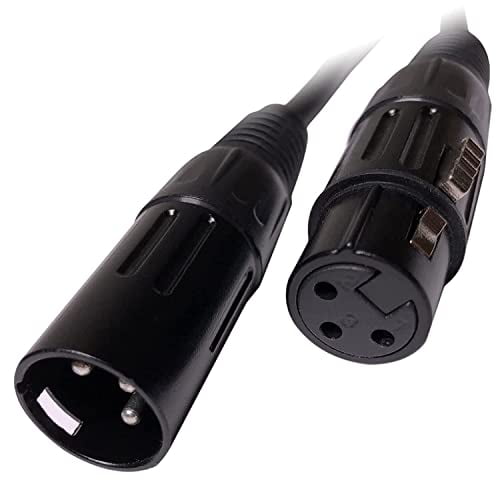 EMB Audio Professional Shielded Speaker Cable XLR Male to Female Patch ...