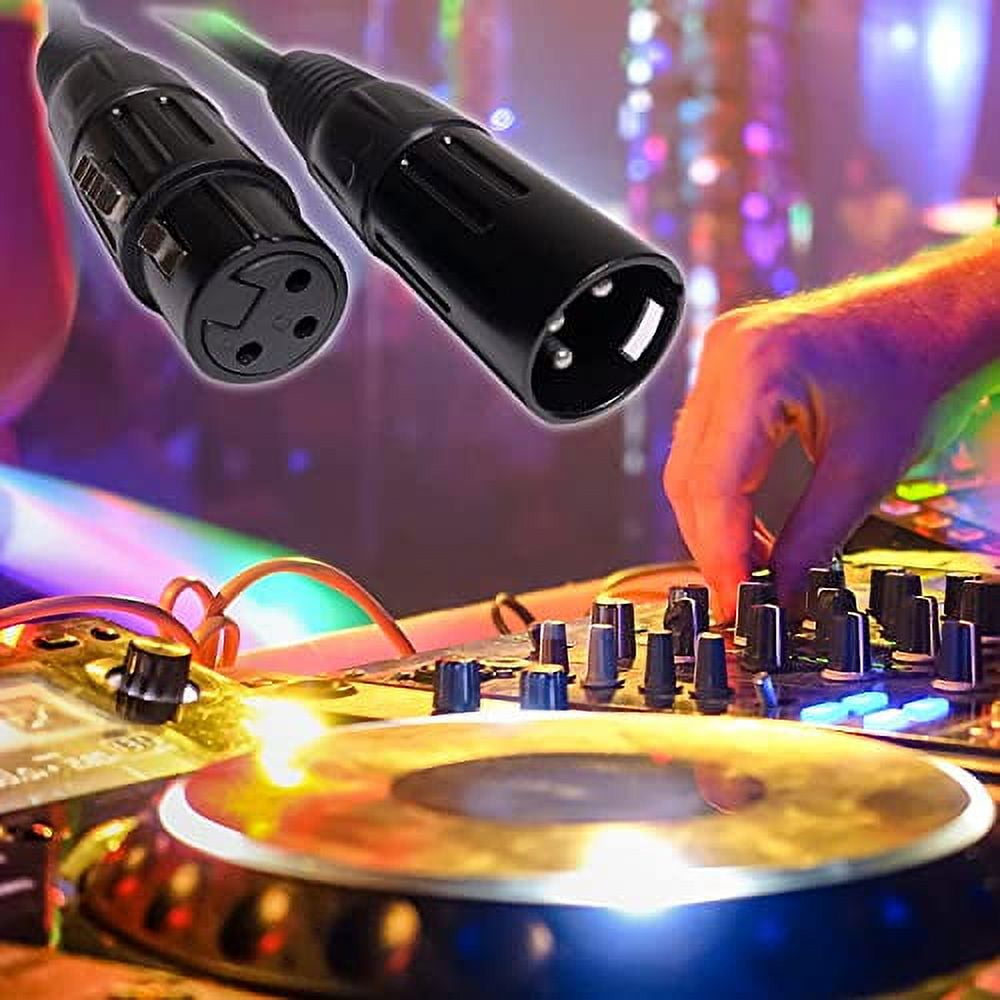 EMB Audio Professional Shielded Speaker Cable XLR Male to Female Patch ...