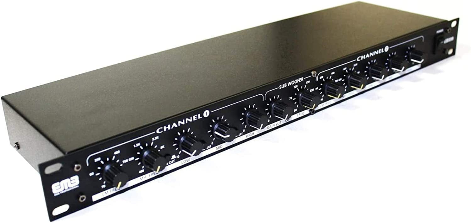 EMB Professional EBX9Series Sound System Digital Crossover with XLR ...